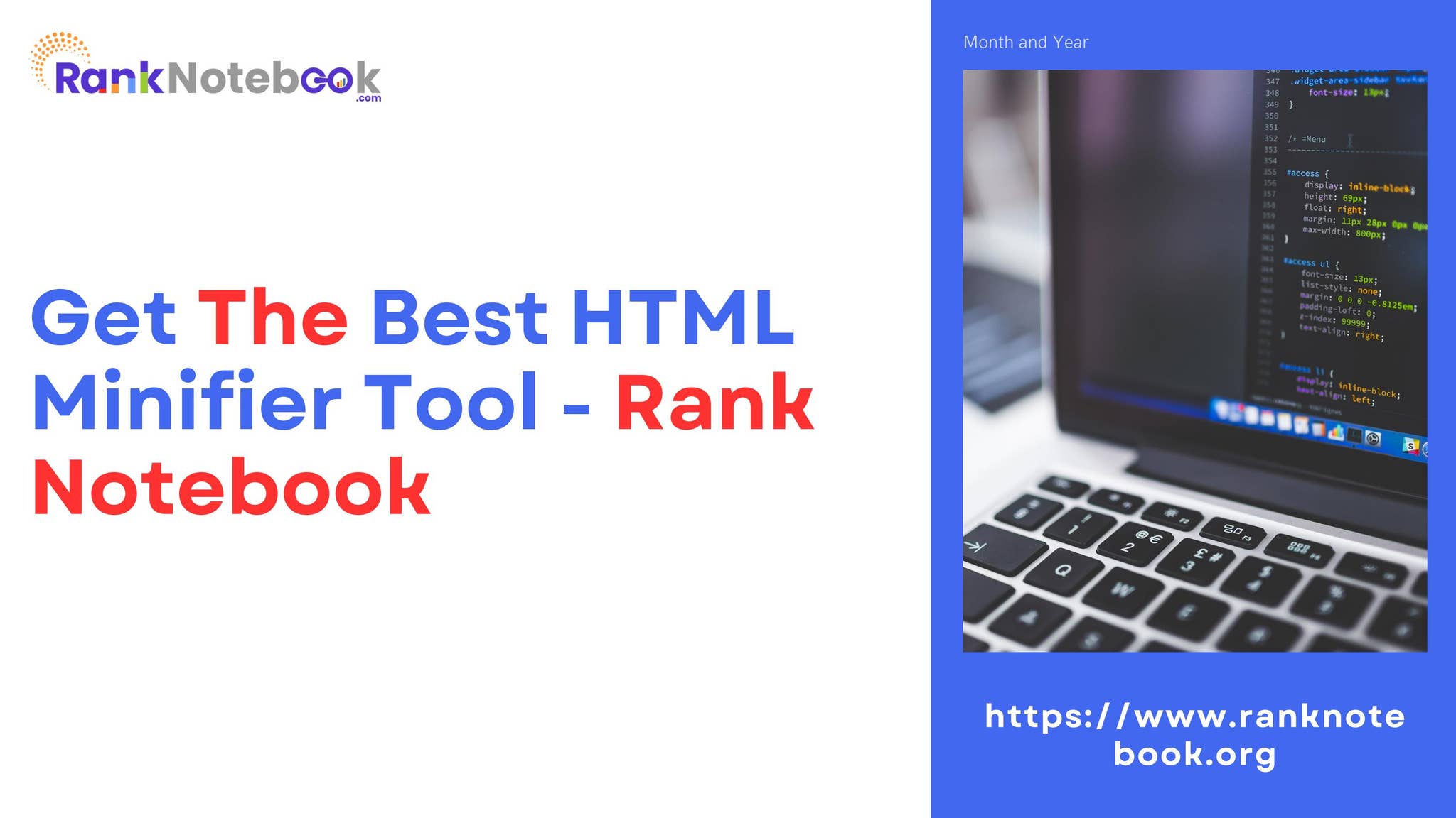 Get The Best HTML Minifier Tool - Rank Notebook by Rank Notebook - Issuu