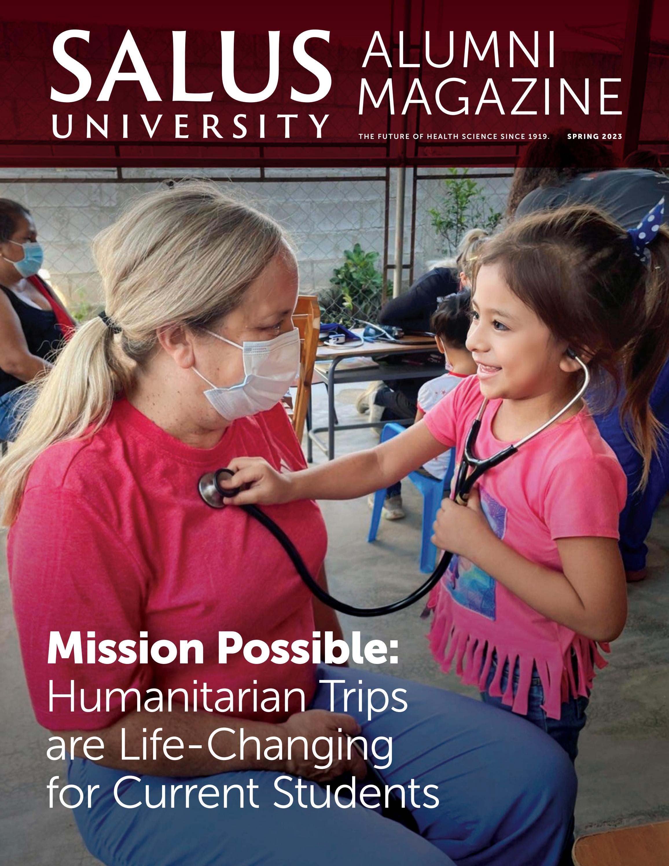 Salus University Alumni Magazine Spring 2023 by Salus University - Issuu