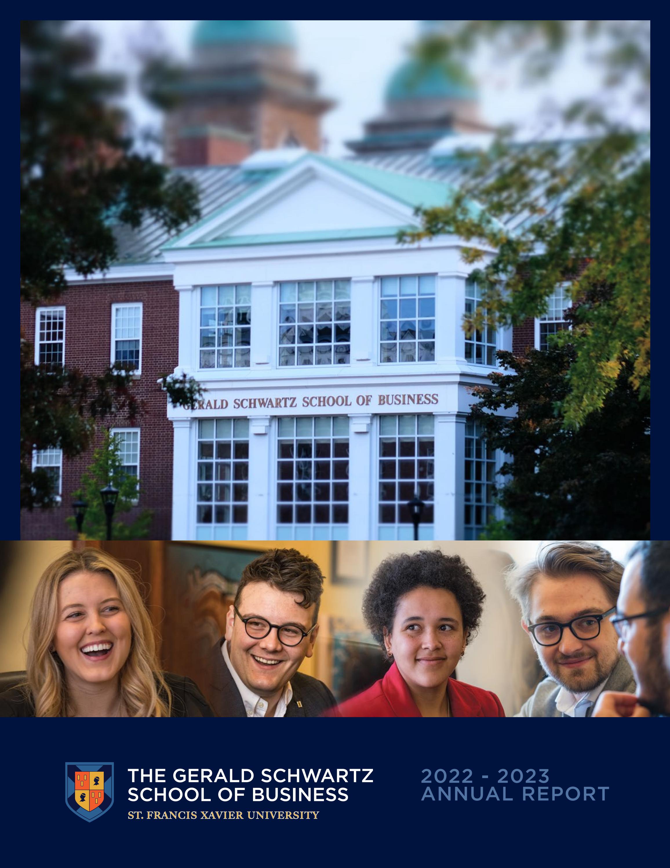 2022-2023 Schwartz School of Business Annual Report by Stfx University ...