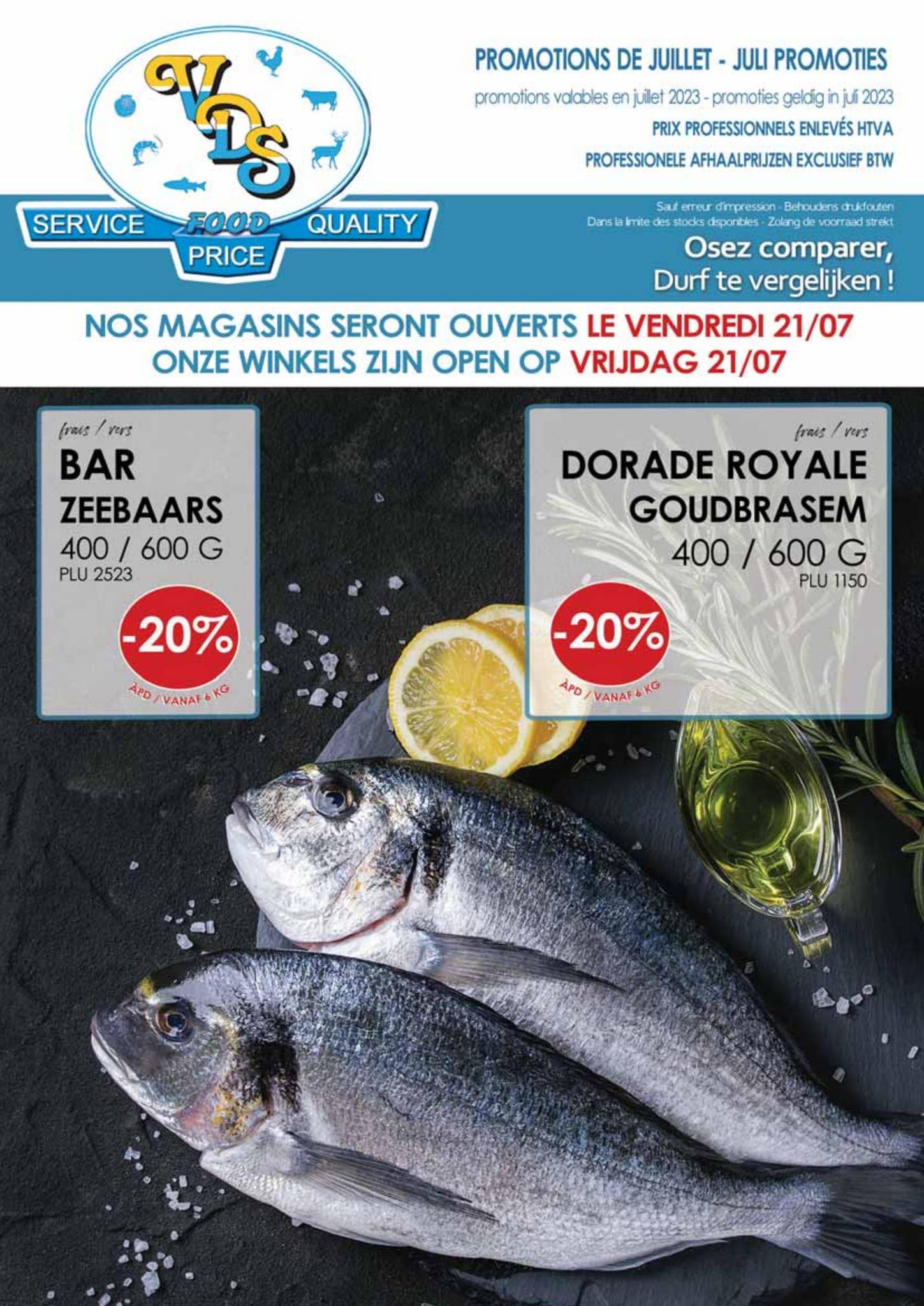 Folder Juillet 2023 by VDS Food - Issuu