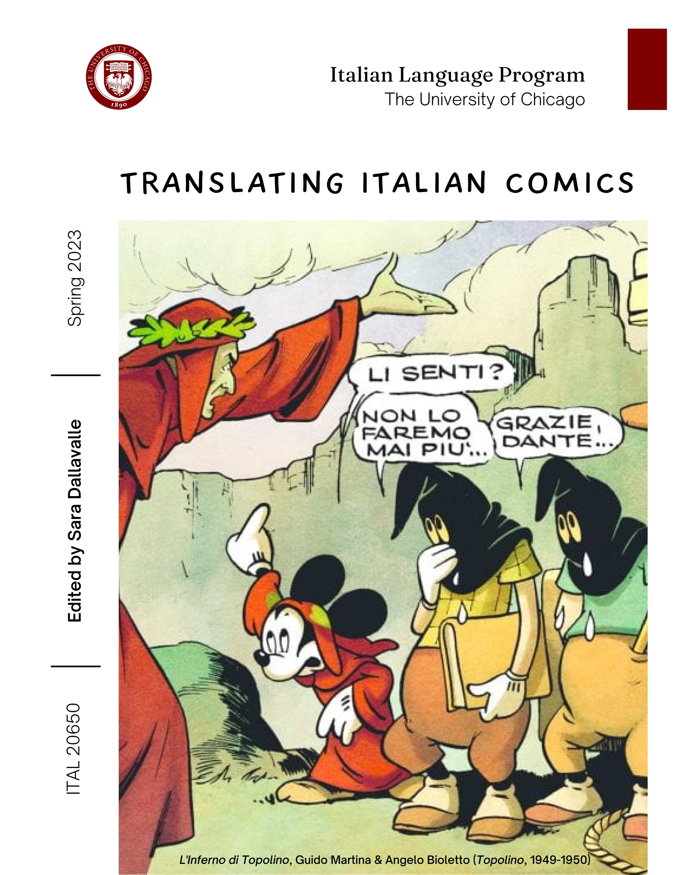 Translating Italian Comics by Sara Di - Issuu