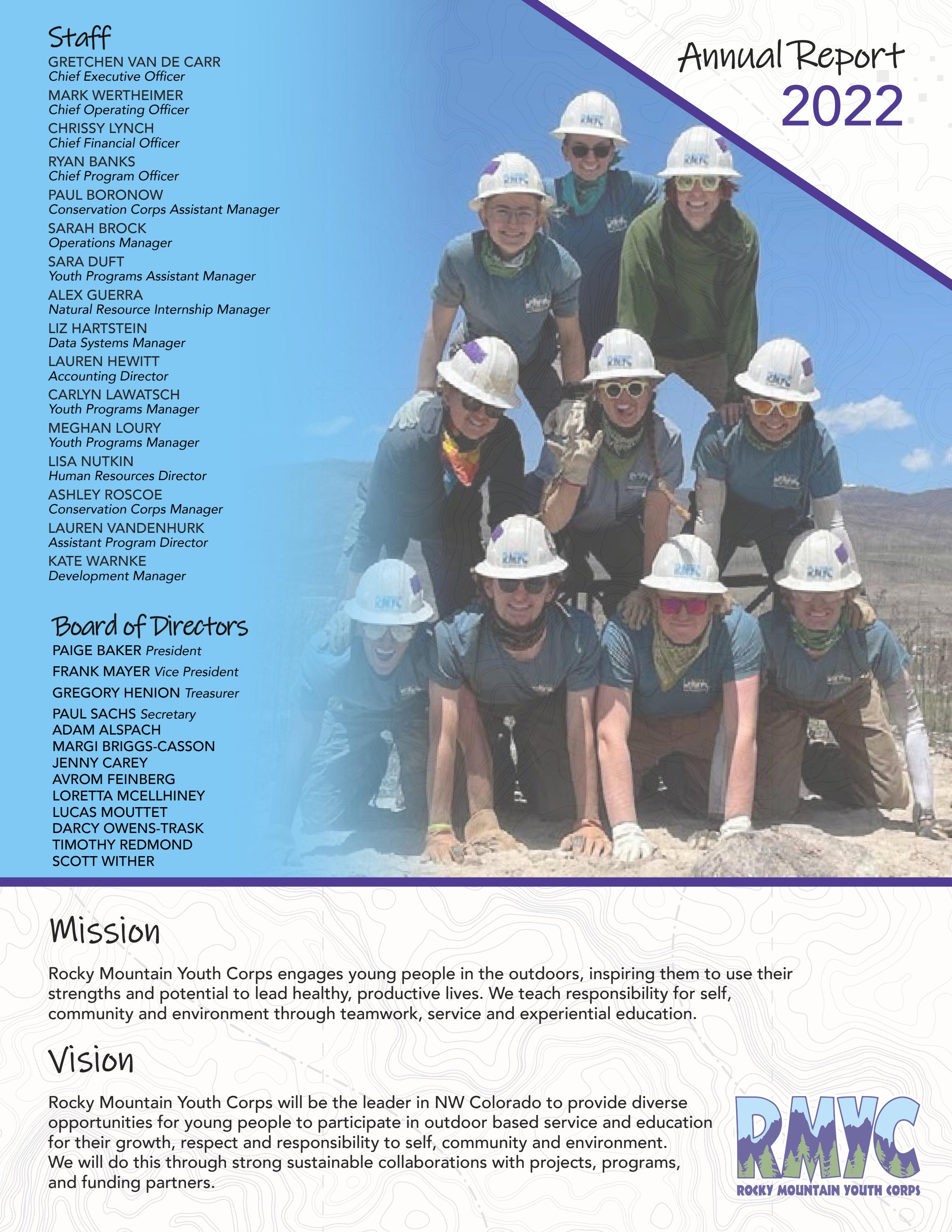 RMYC 2022 Annual Report by RMYC - Issuu