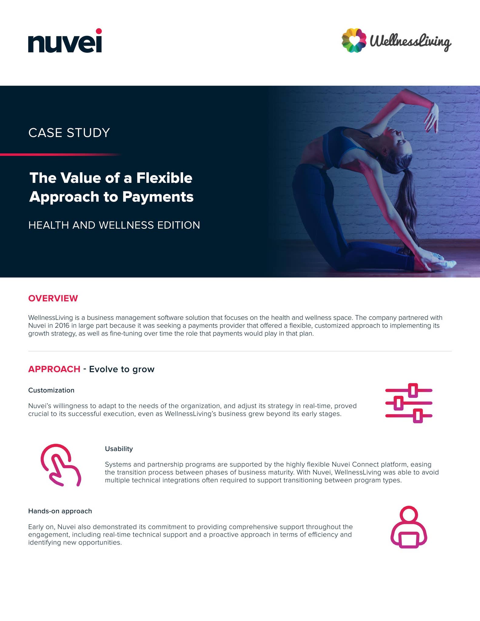 Case study: WellnessLiving (business management software solution for health and wellness) by ...