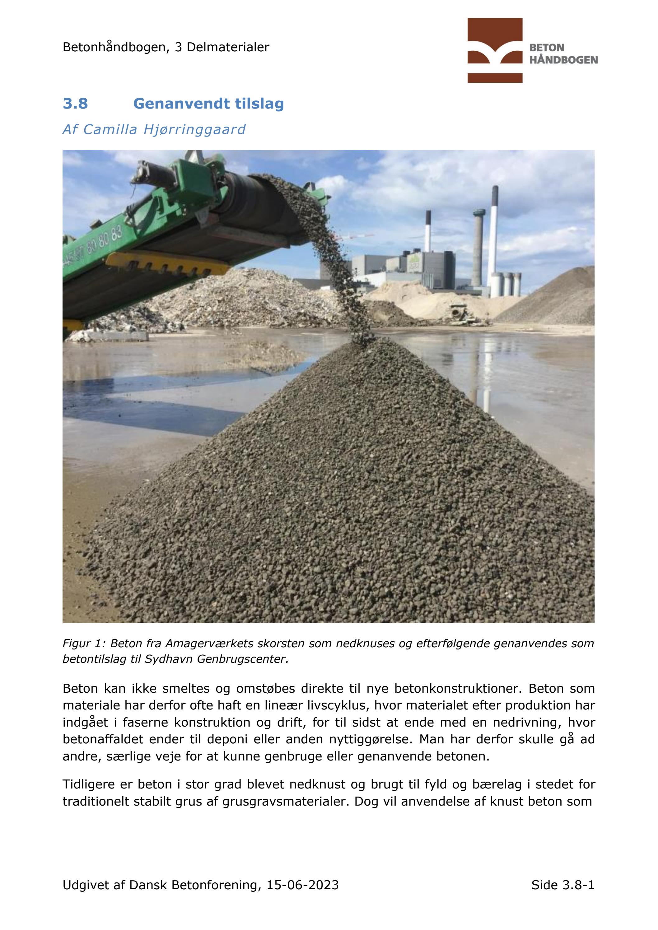 Kap 3.8 Genanvendt tilslag by Montes A/S - Issuu
