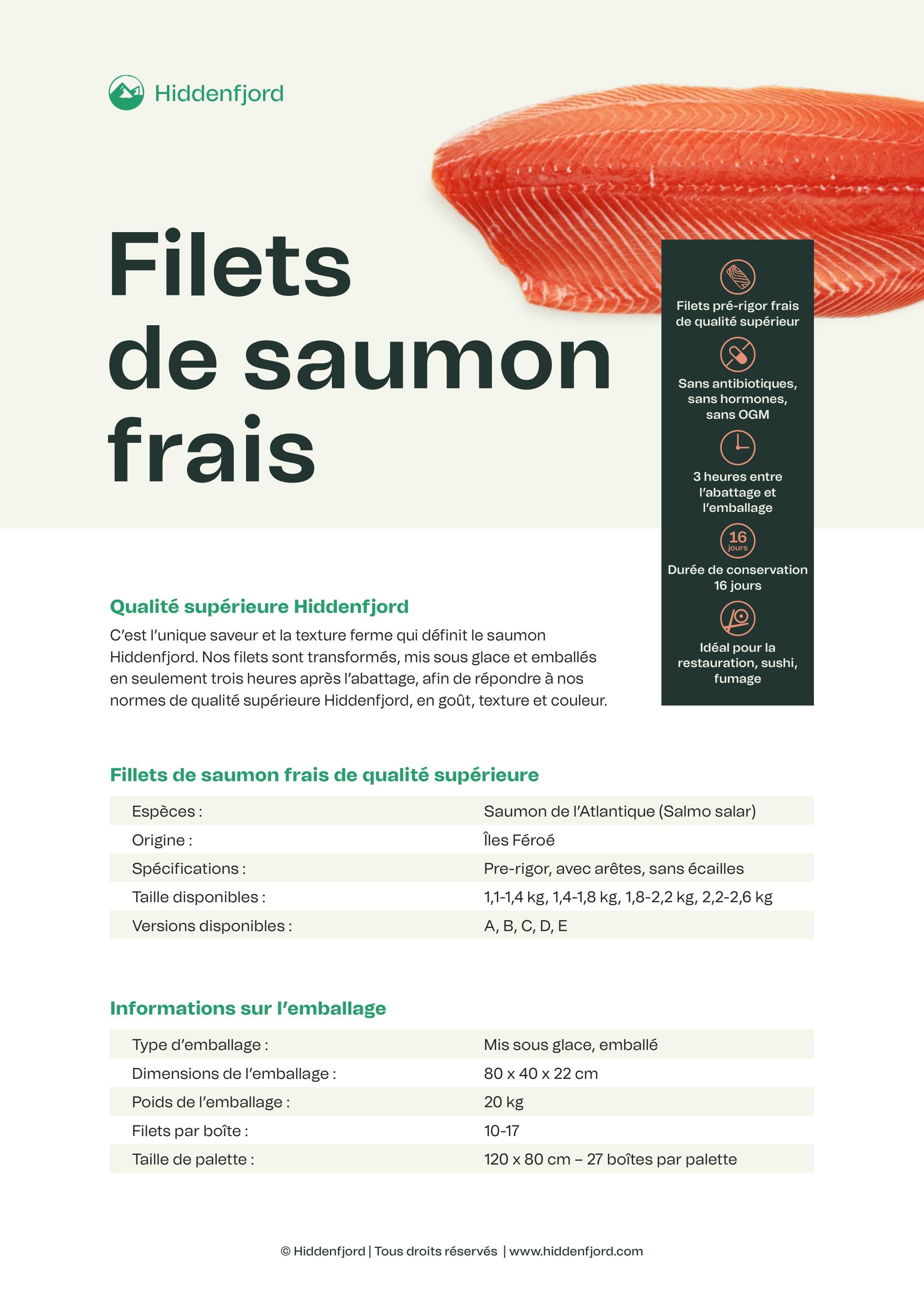 Fresh salmon fillets (French) by Hiddenfjord - Issuu