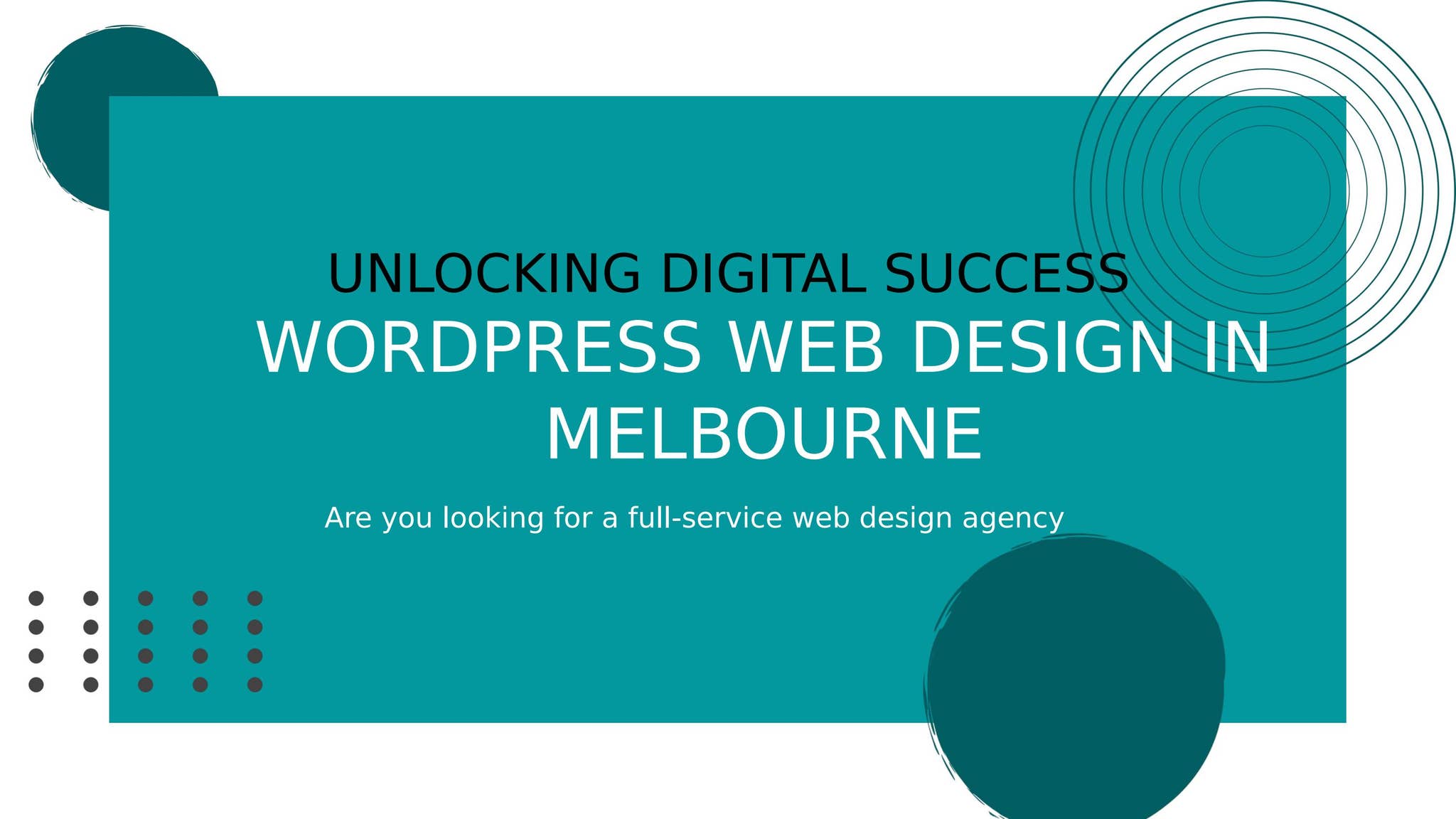 WordPress Web Design in Melbourne by codendesign - Issuu