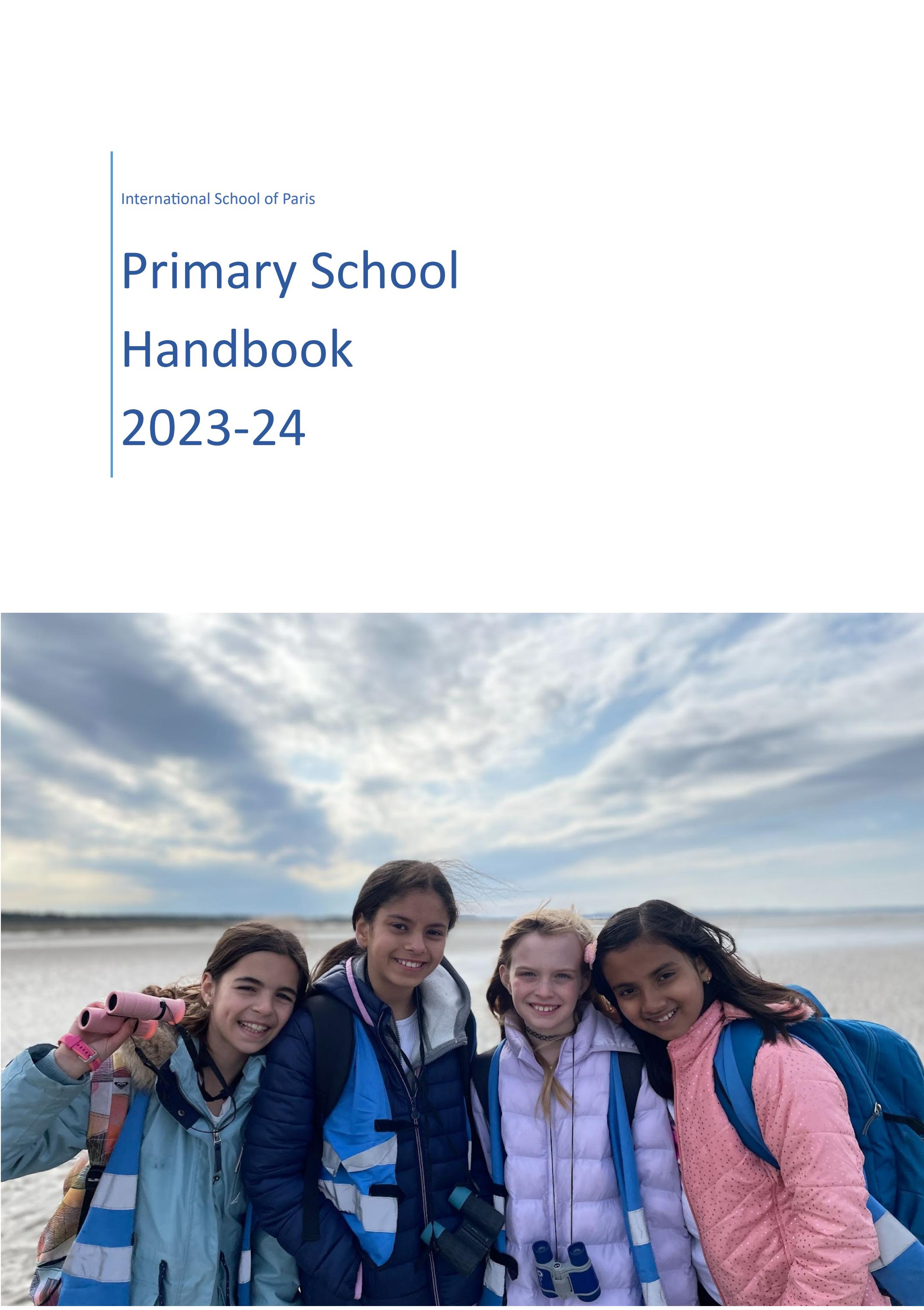 Primary School Handbook, 2023-24 by isparis_official - Issuu