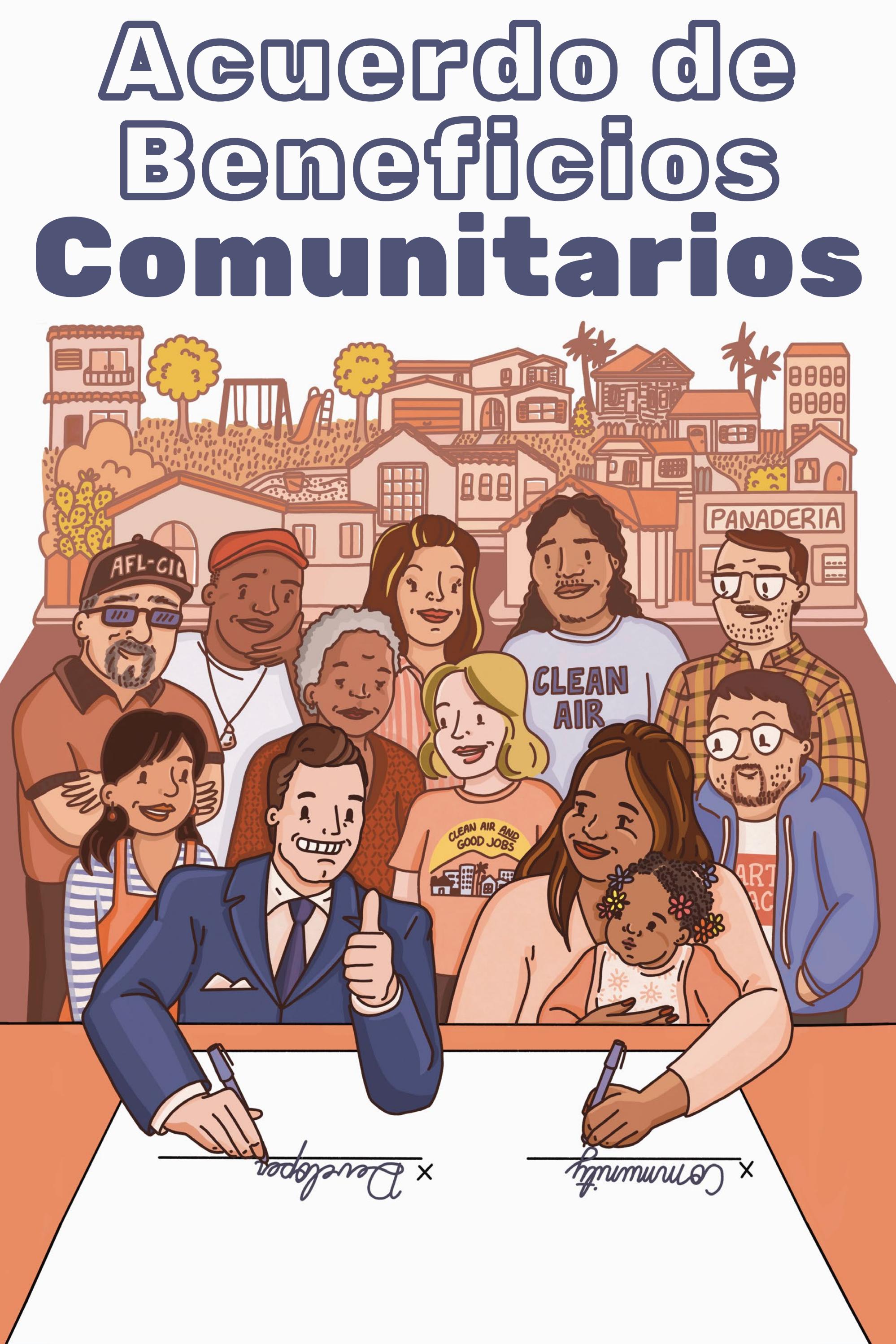Comic del Acuerdo de Beneficios Comunitarios by Just SB - Issuu