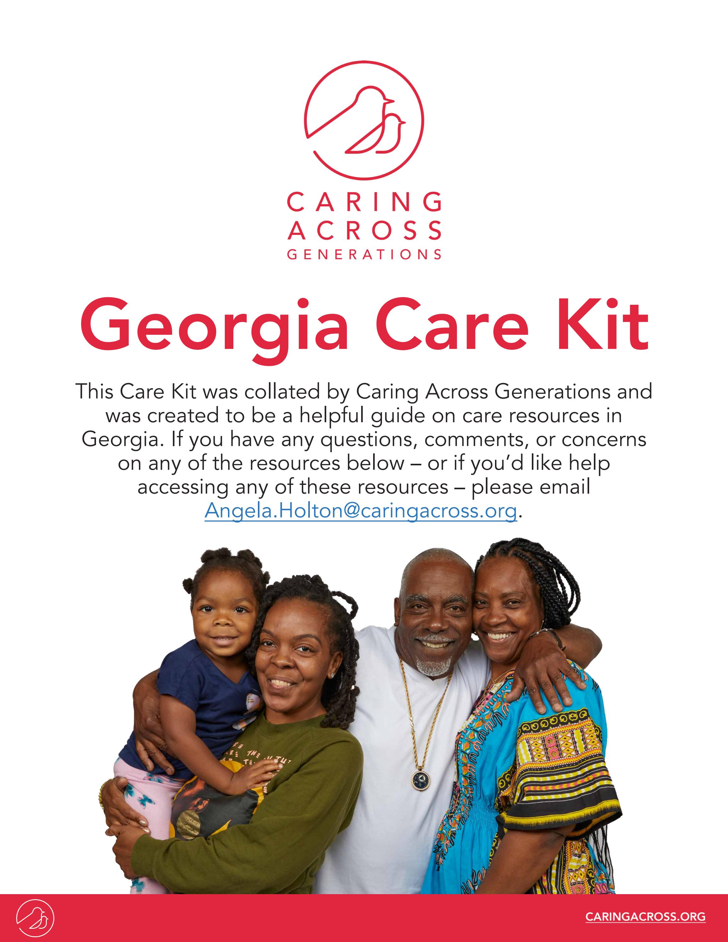Georgia Care Kit: A Care Guide by Caring Across Generations - Issuu