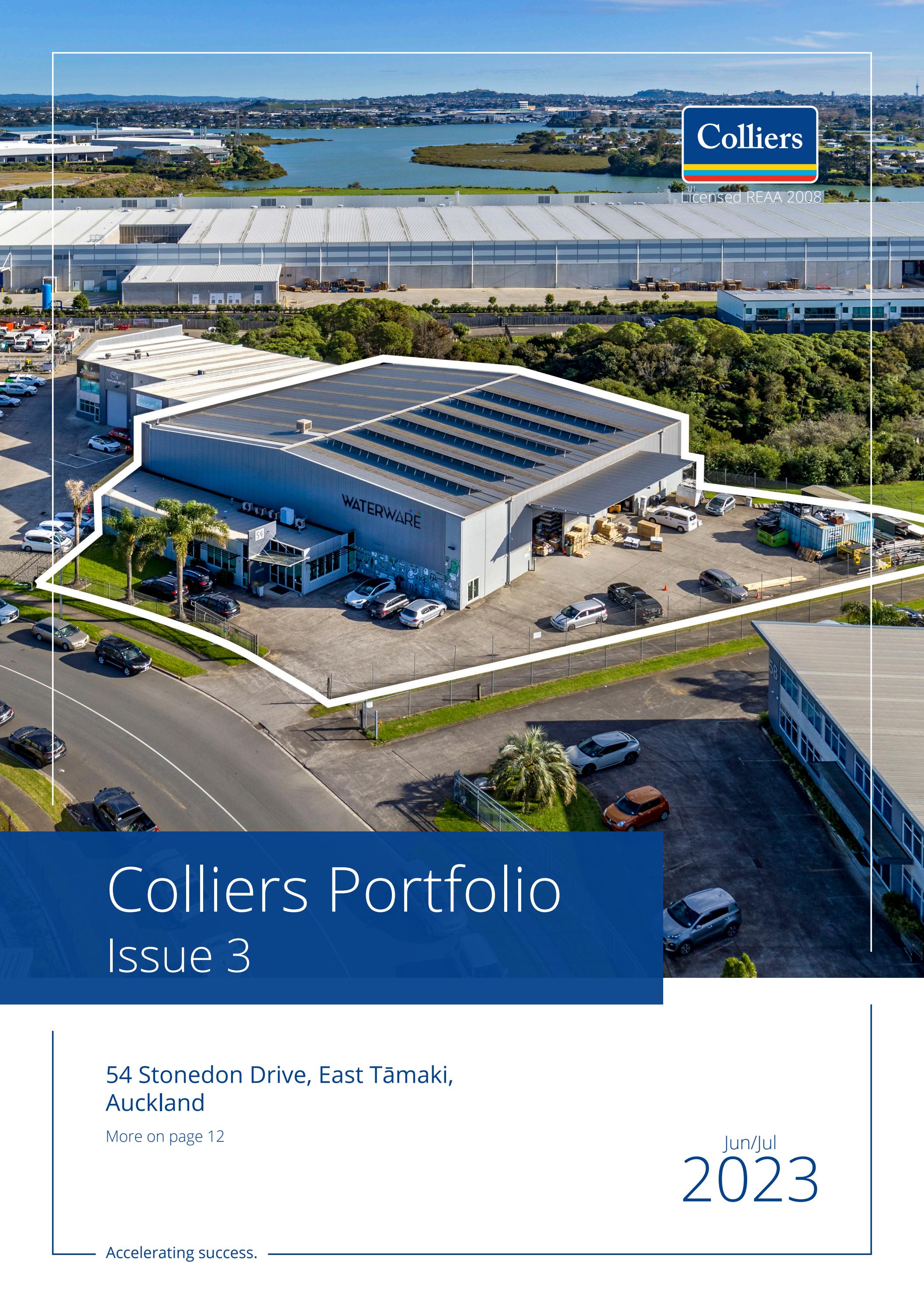 Colliers Portfolio | Issue 3 2023 by ColliersNZ - Issuu