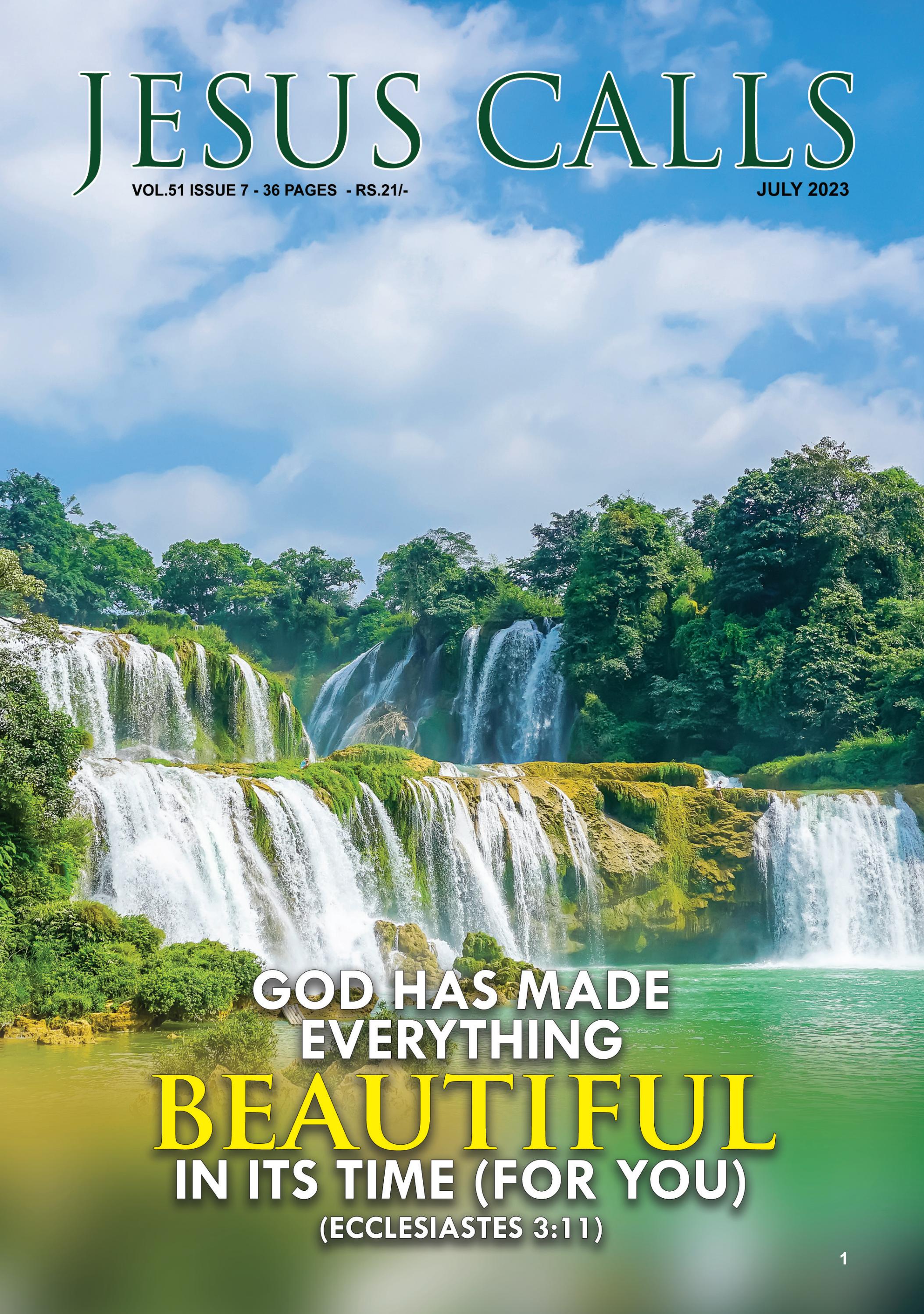 JESUS CALLS JULY 2023 ENGLISH by Jesus Calls - Issuu