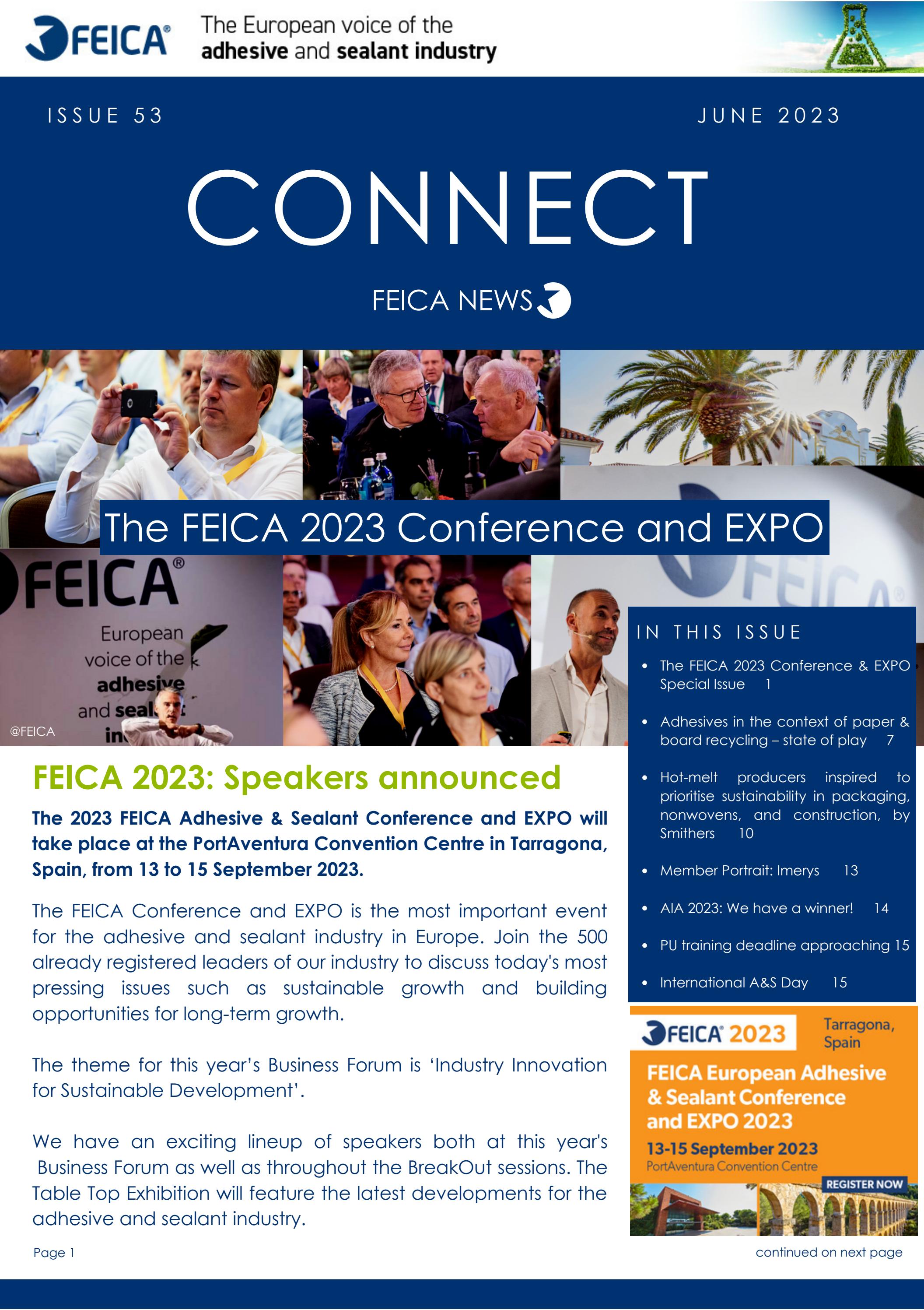 FEICA CONNECT 53 by FEICA - Issuu