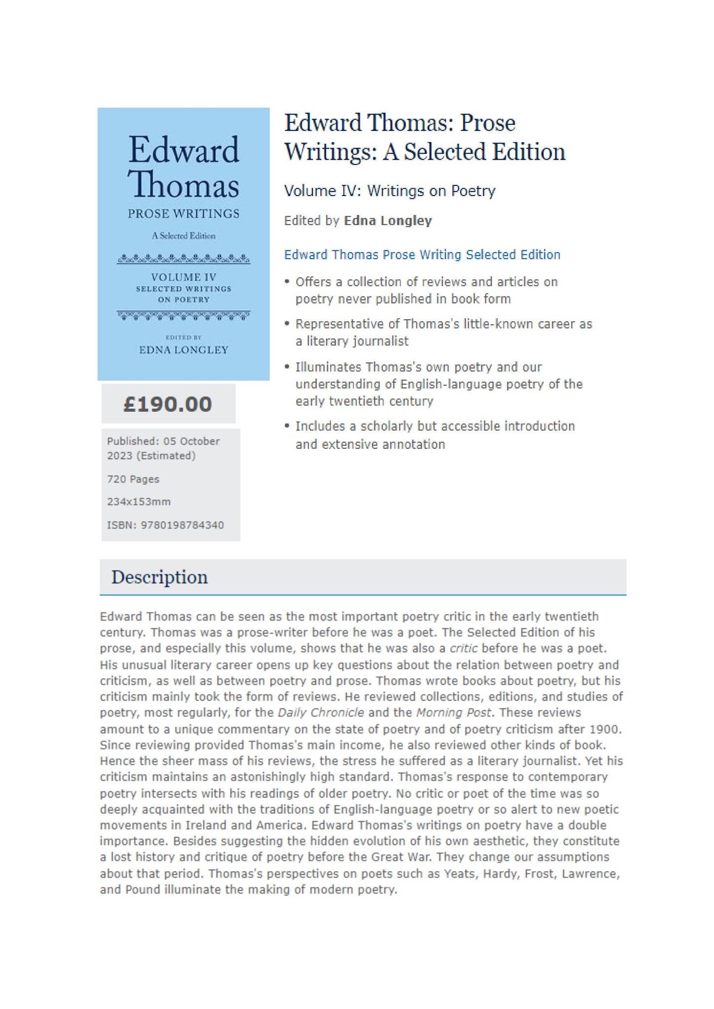 Edward Thomas by Starkmann Limited - Issuu
