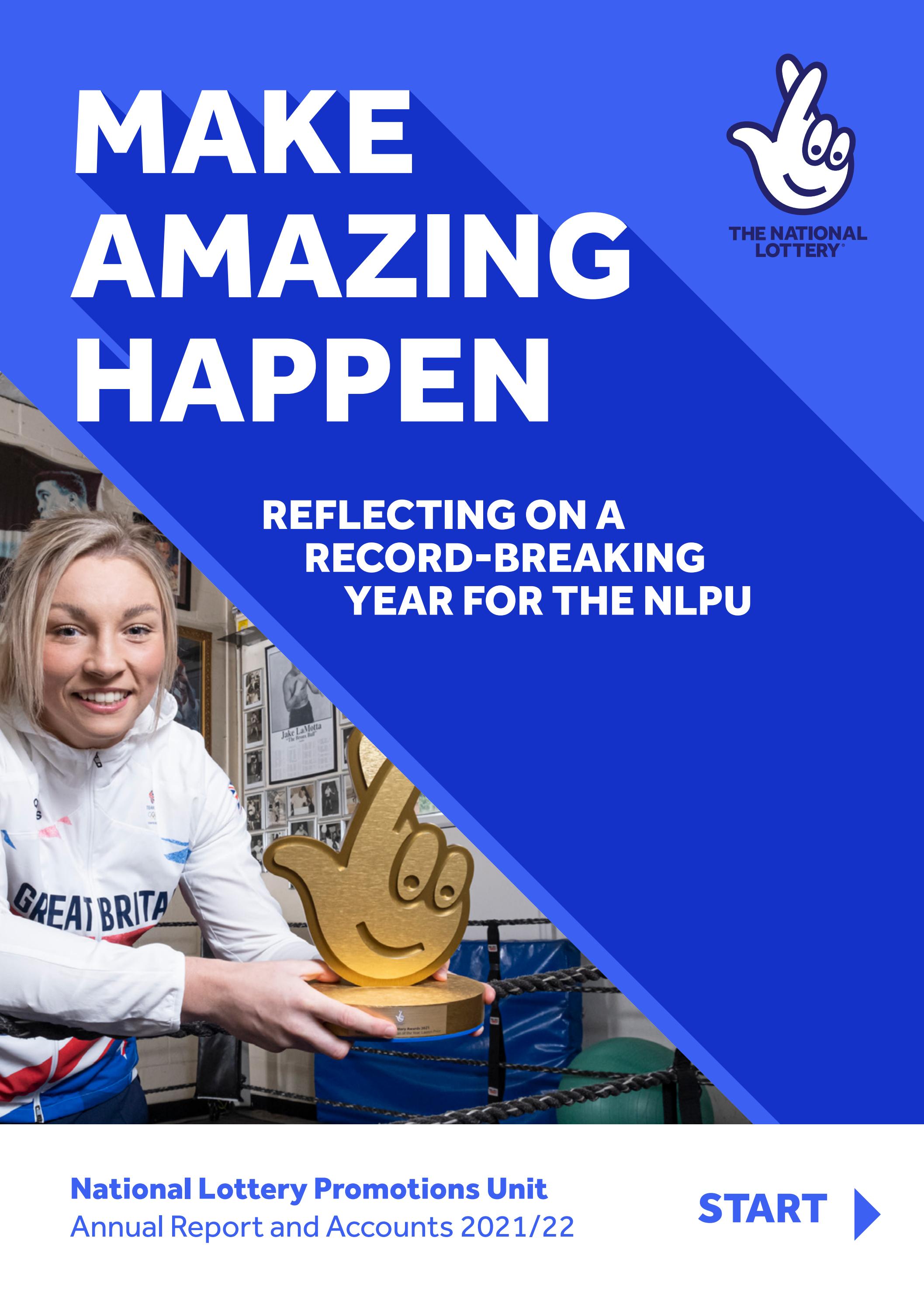 2021/22 NATIONAL LOTTERY PROMOTIONS UNIT ANNUAL REPORT by National ...