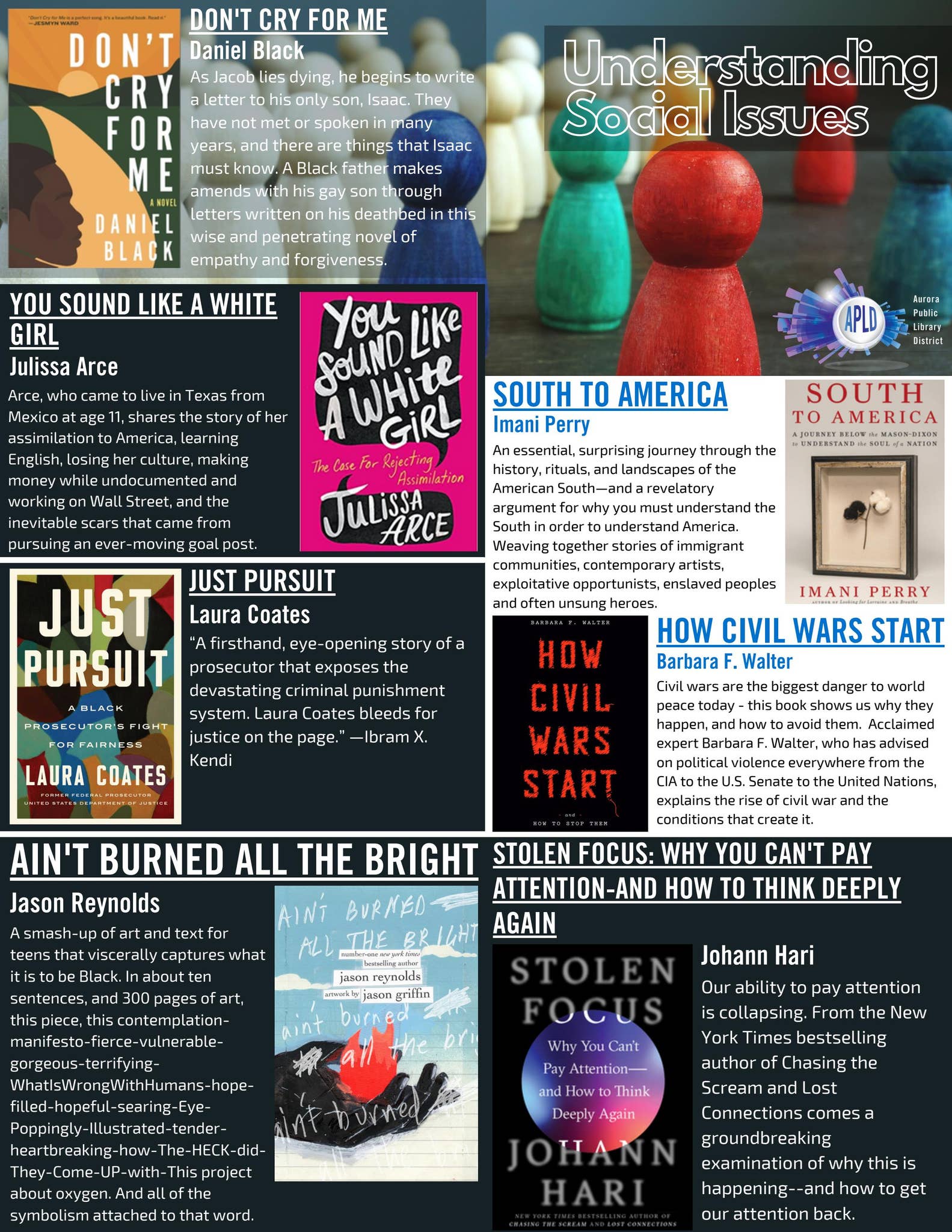 Social Issues - Reading Lists - April 2022 by Aurora Public Library ...