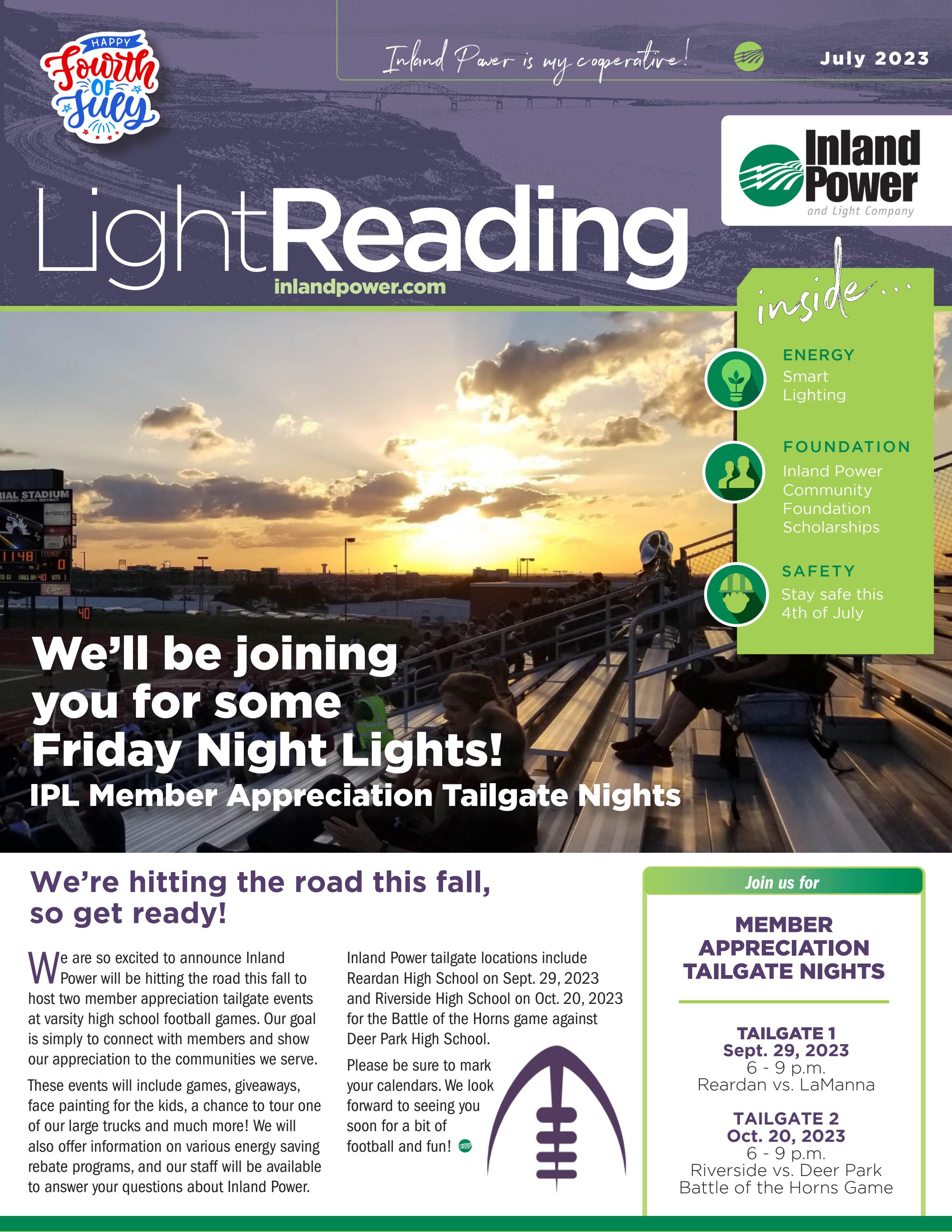 July 2023 Light Reading by Inland Power & Light - Issuu