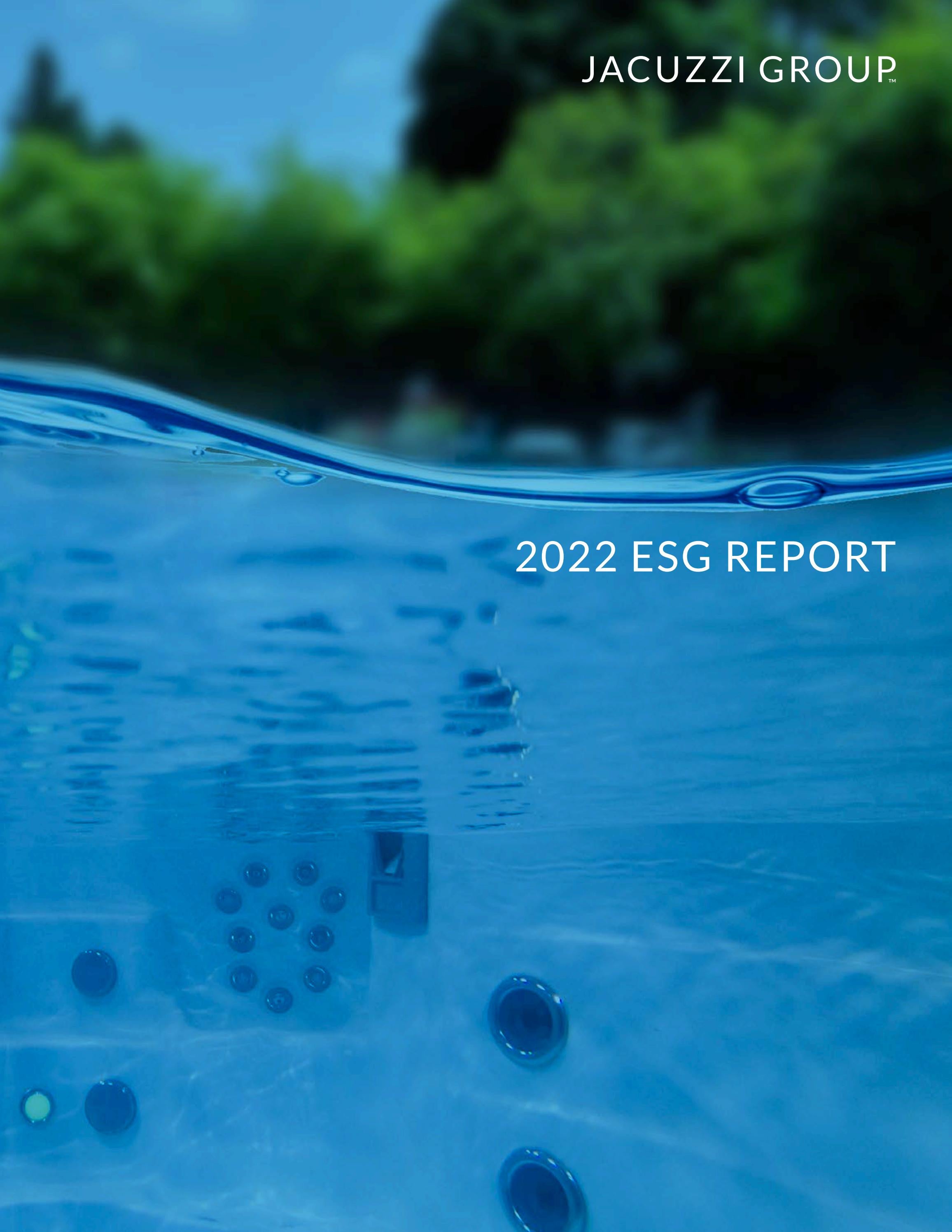 2022 ESG Report by Jacuzzi® Official - Issuu