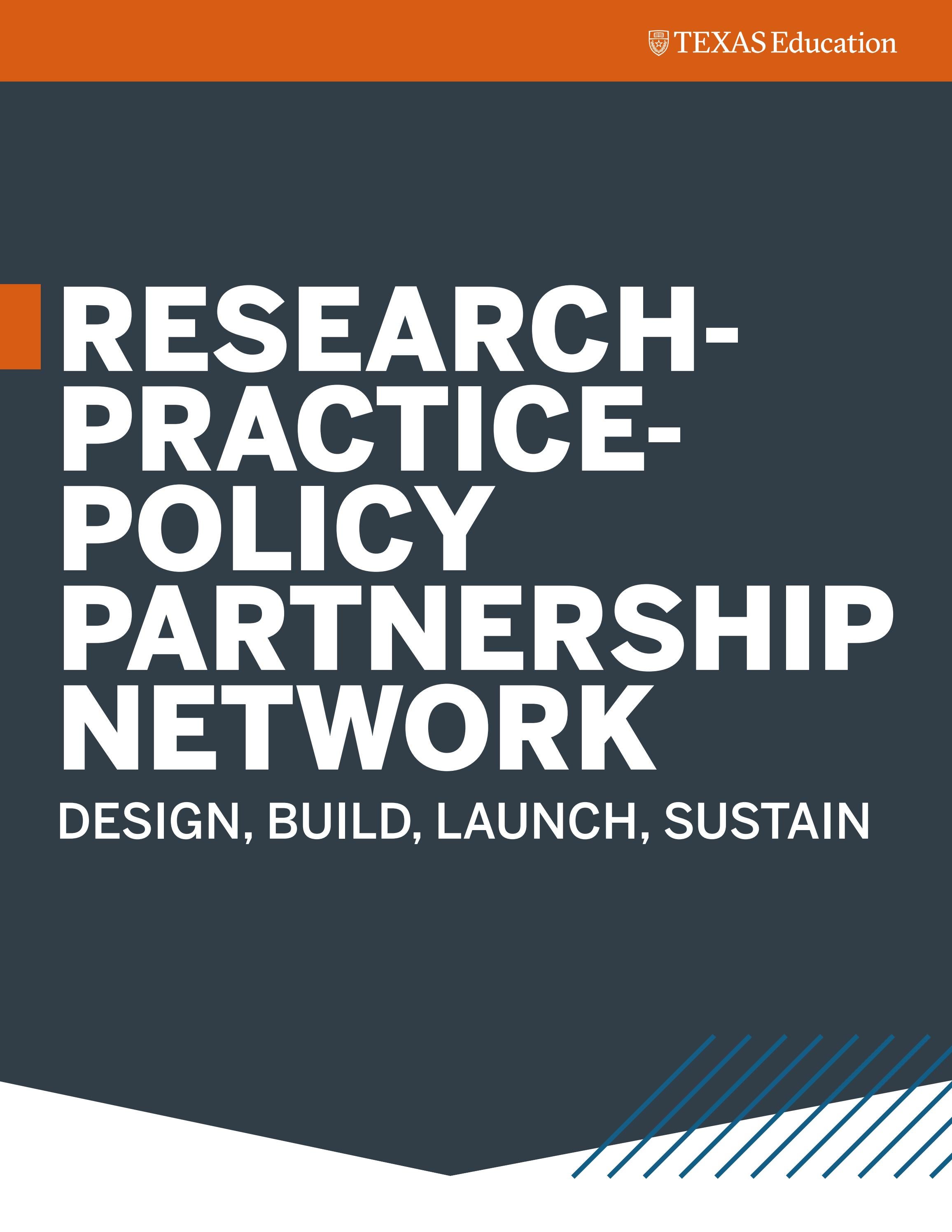 Research-Practice-Policy Partnership Network Brochure by texaseducation ...