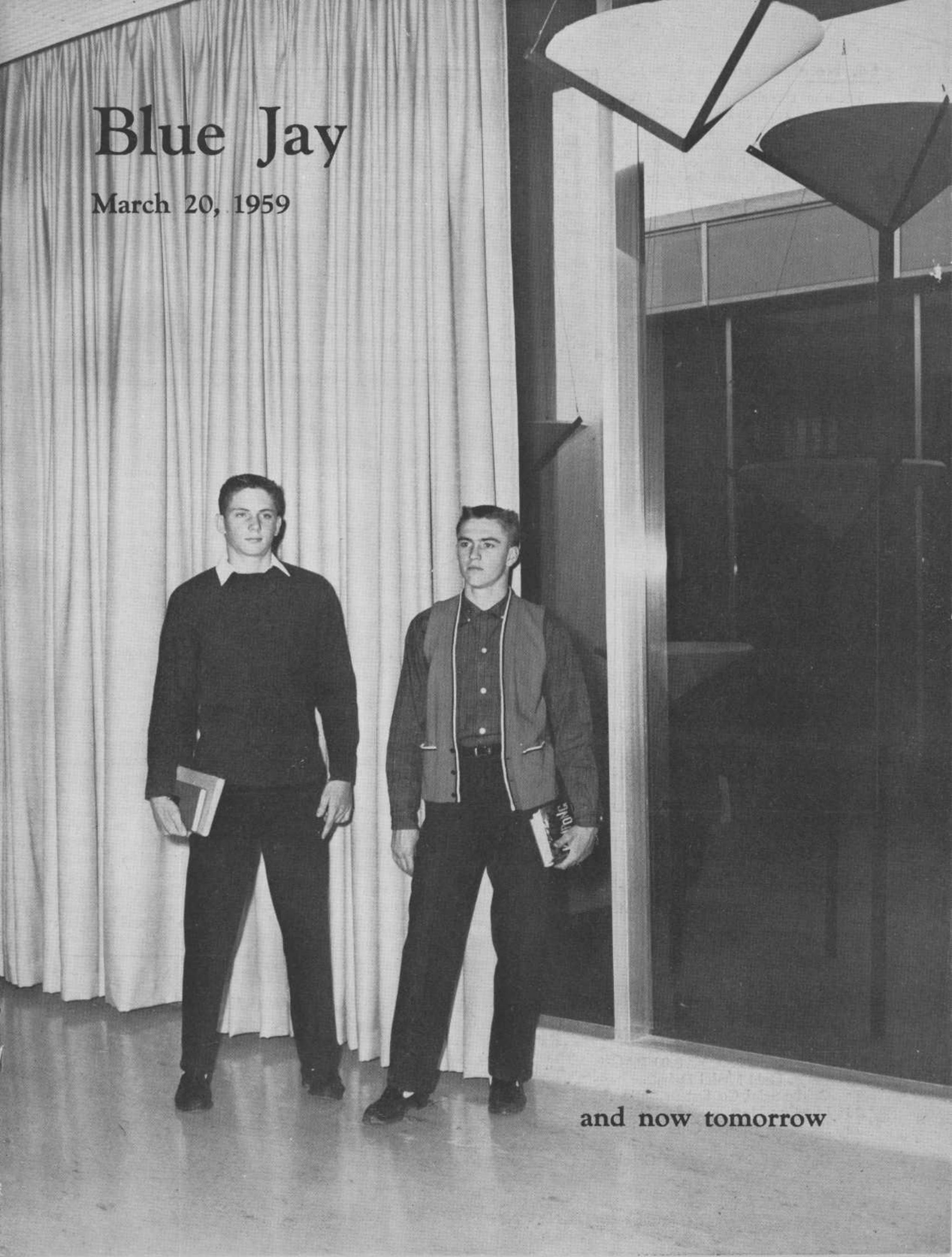 v32, n5, Mar. 20, 1959 Blue Jay Magazine by Jesuit High School of New ...