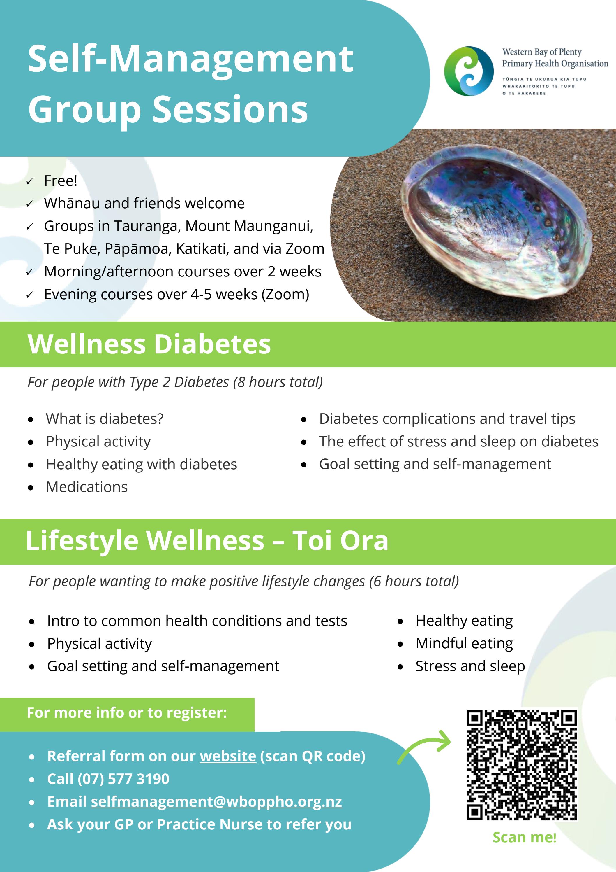 Self Management Group Poster by WBOP PHO - Issuu