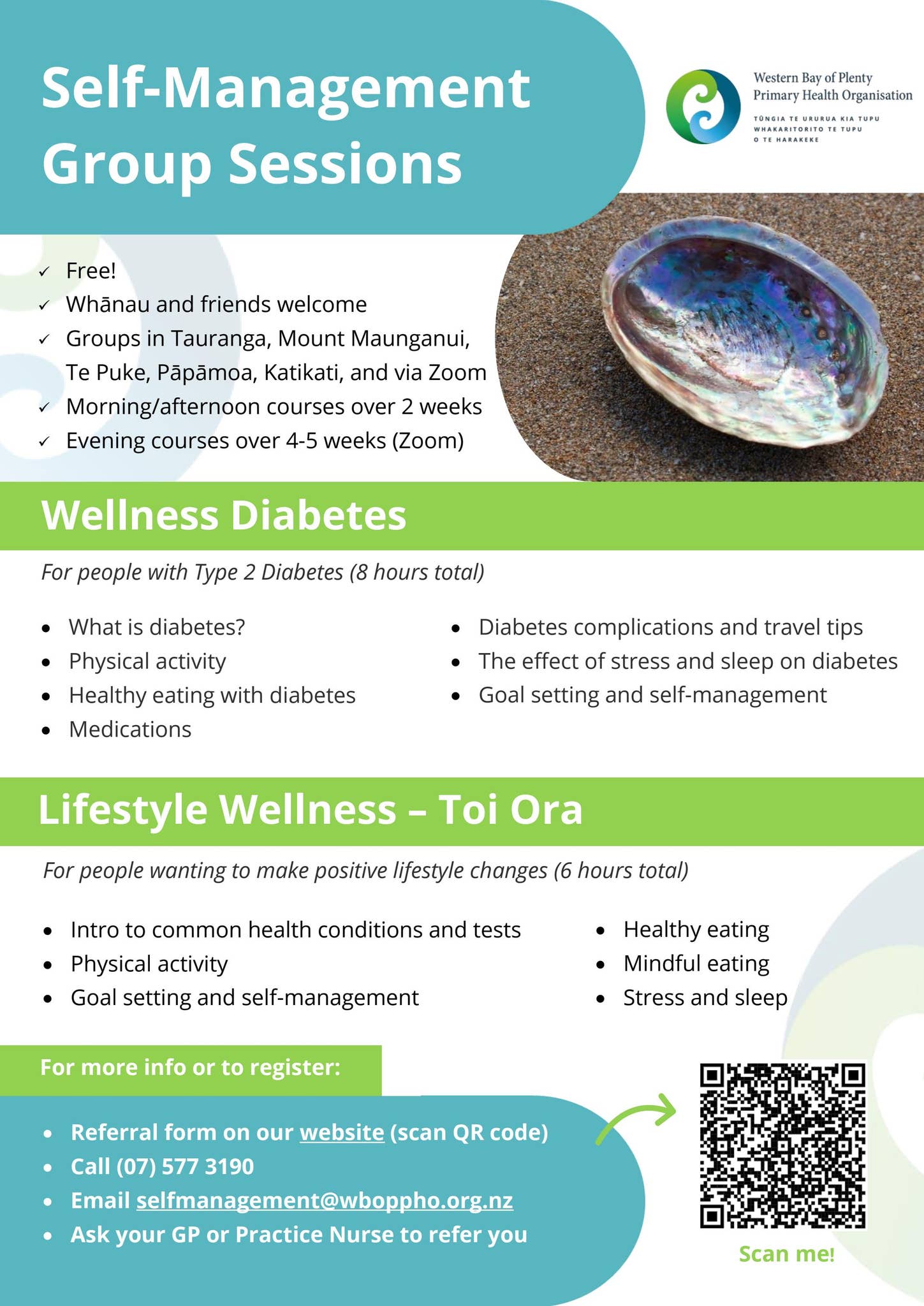 Self Management Group Poster by WBOP PHO - Issuu