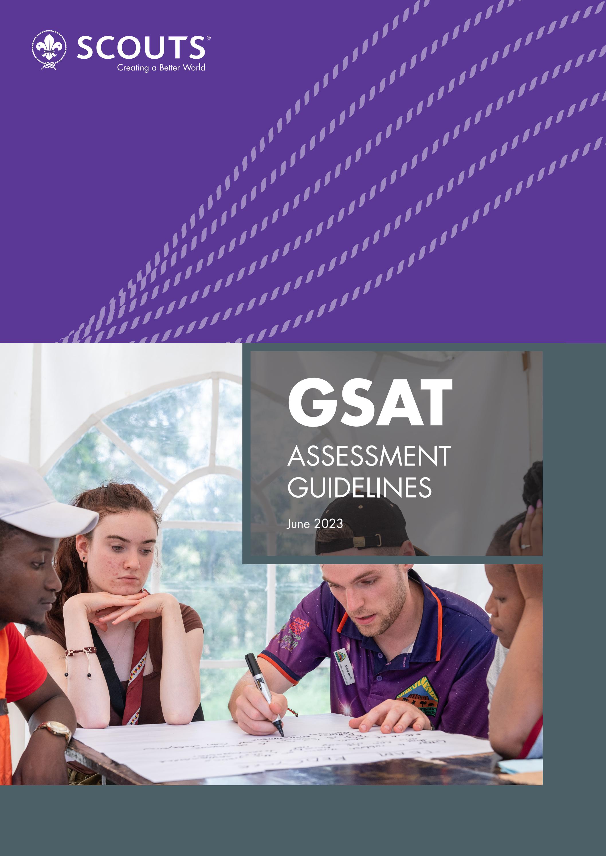 GSAT Assessment Guidelines by World Organization of the Scout Movement ...