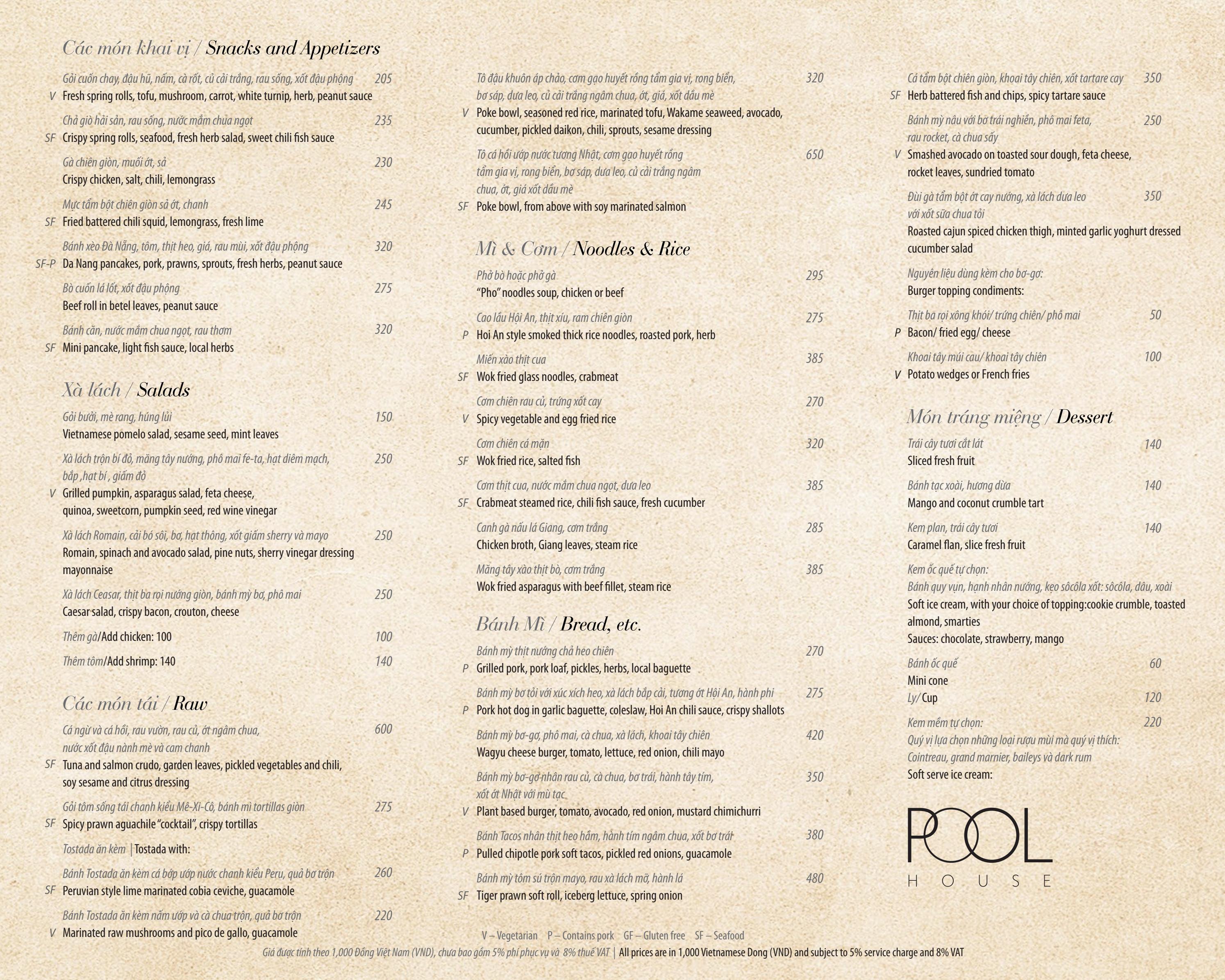 Pool House Menu by hyattregencydanangresortandspa - Issuu