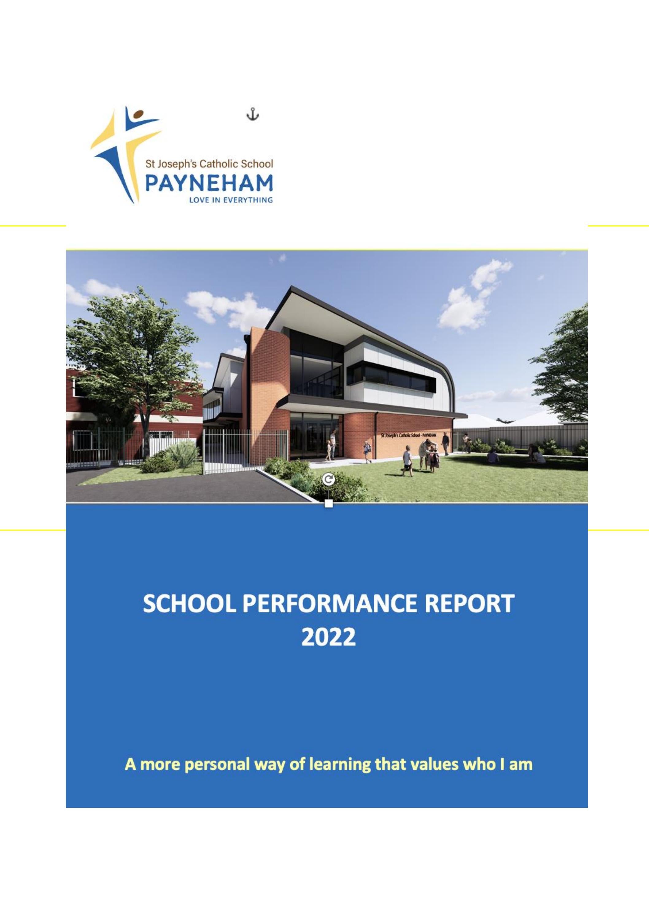 SCHOOL PERFORMANCE REPORT 2022 by stjopayn - Issuu