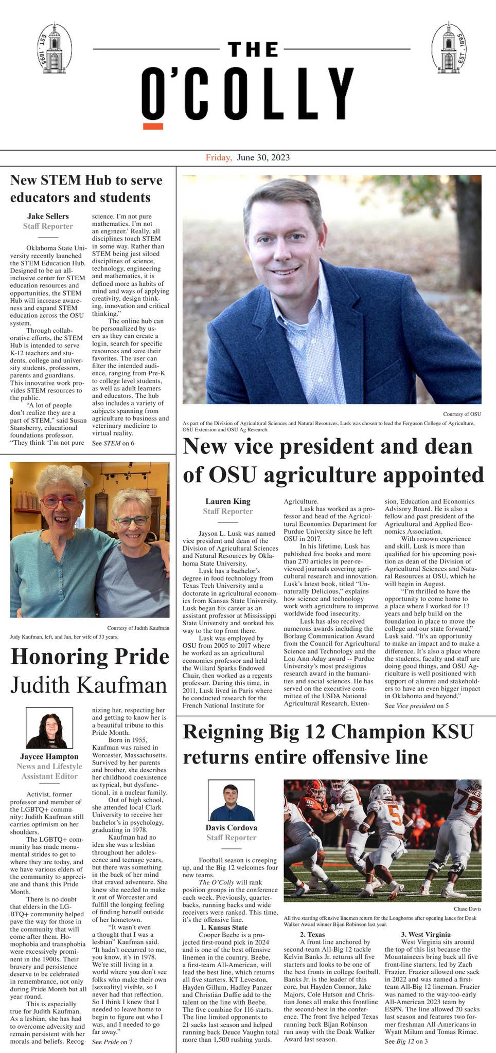 The O'Colly, Friday, June 30, 2023 by The O'Colly - Issuu
