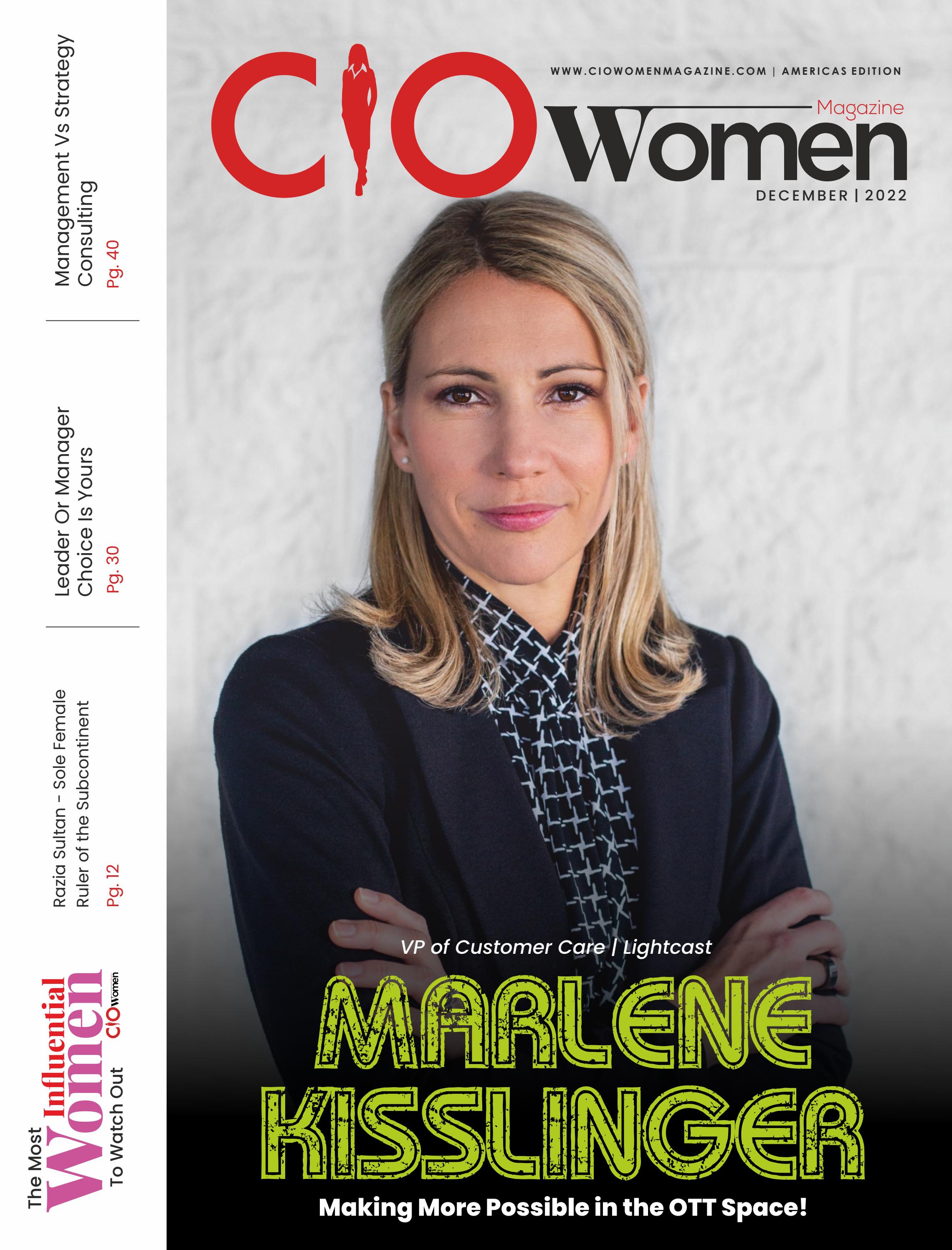 The Most Influential Women To Watch Out by CIO Women Magazine - Issuu