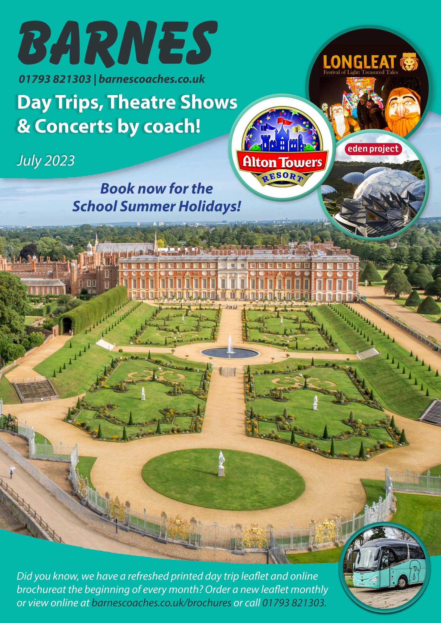 Barnes Coaches Day Trip Brochure - July 2023 Issue by Barnes Coaches ...