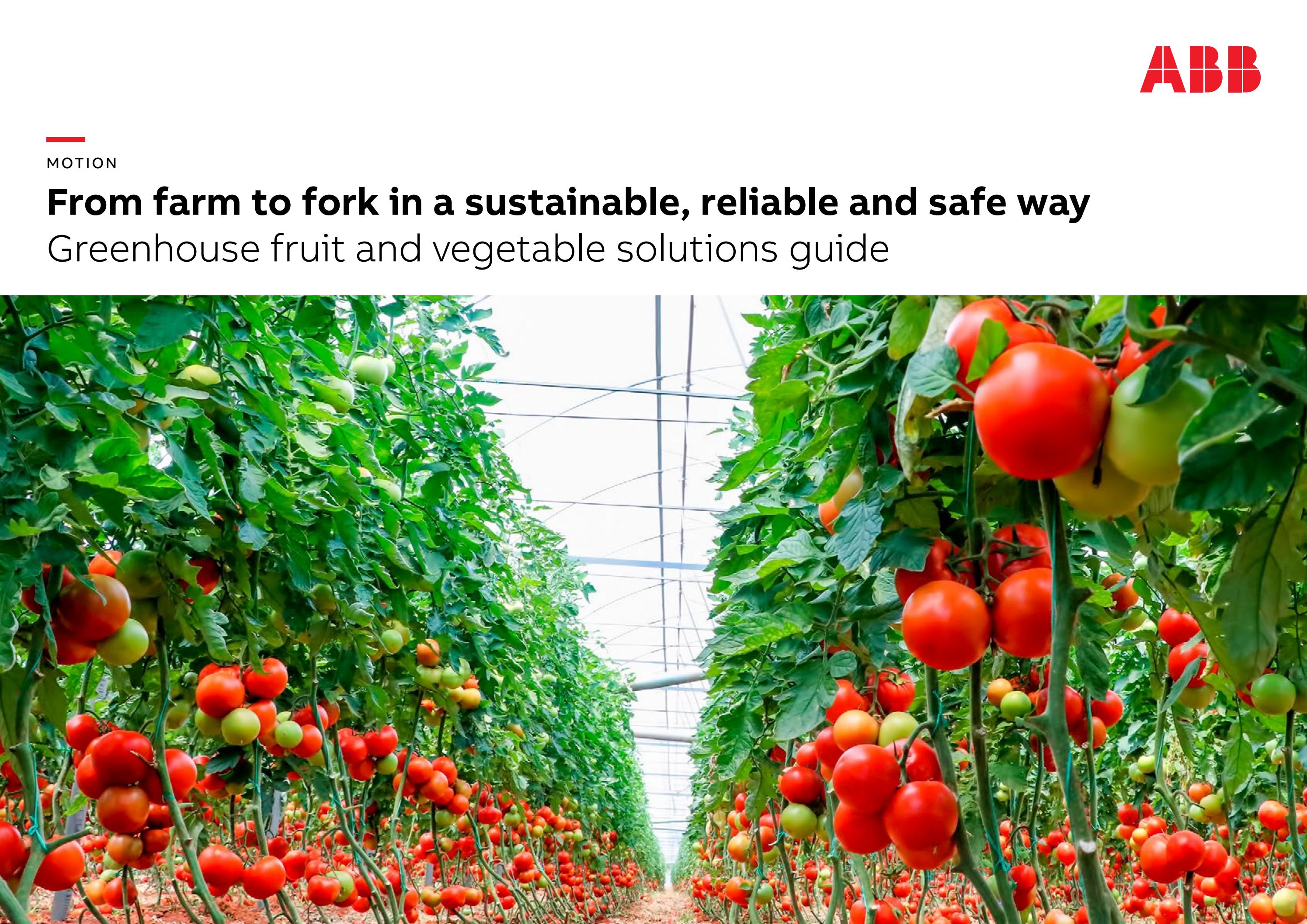 ABB Farm to Fork Fruits and Vegetables Solutions Guide by ABB Drives ...