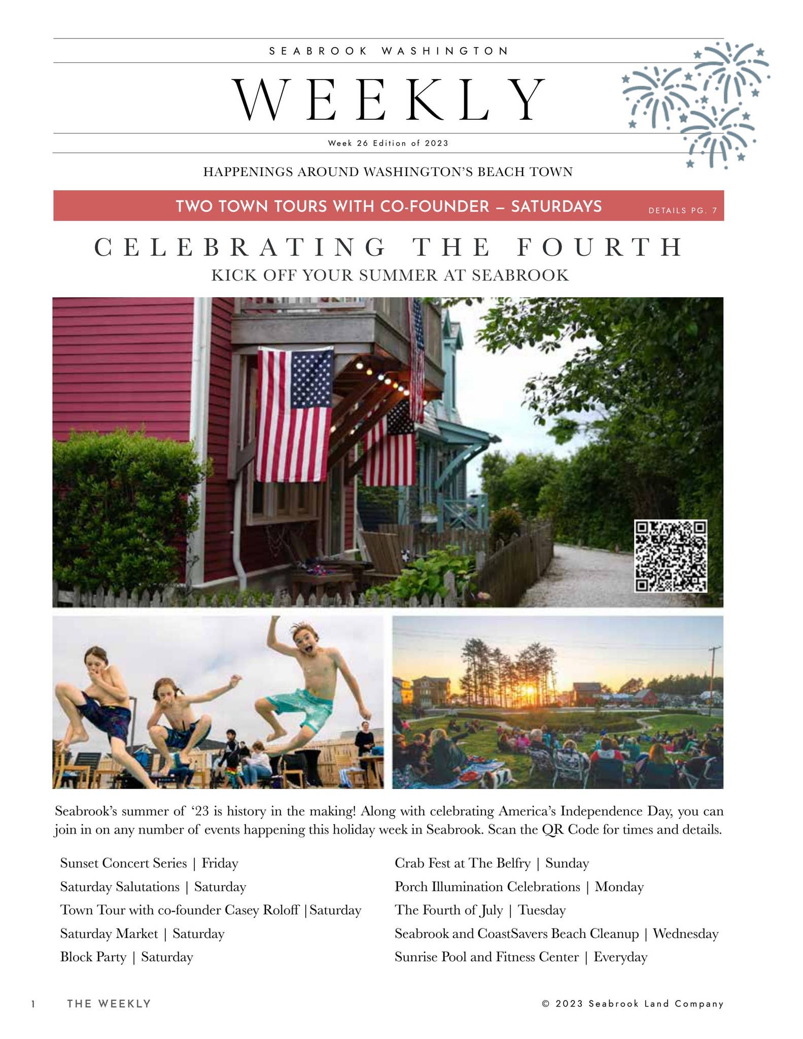 2023 Weekly Week 26 at Seabrook, WA by Seabrook, Washington - Issuu