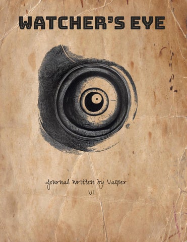 Watcher's Eye by Kris Gomez - Issuu