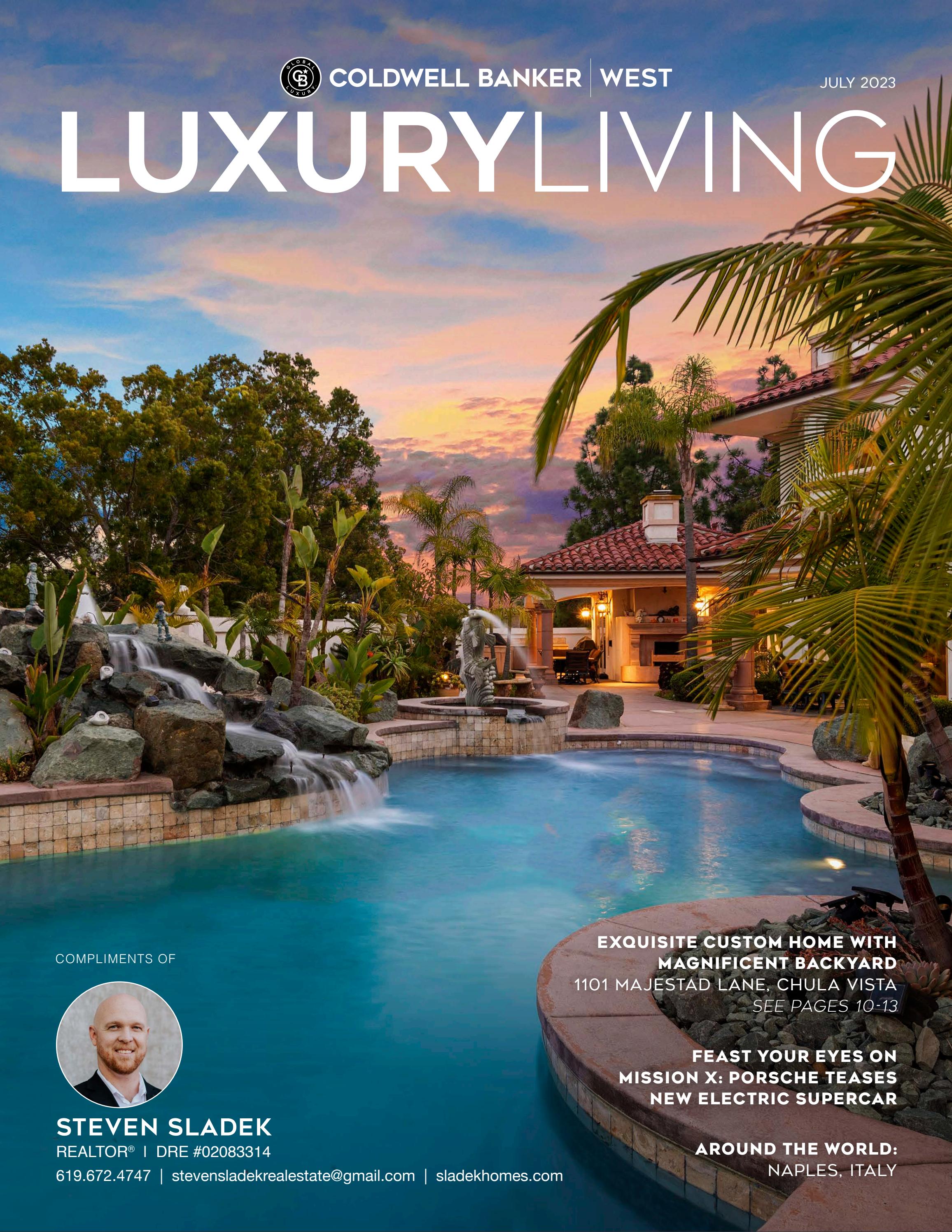 Steven Sladek | Luxury Living, July 2023 by Coldwell Banker West - Issuu
