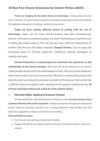 10 Chrome Extensions by Manoo , Art and Craft - Issuu