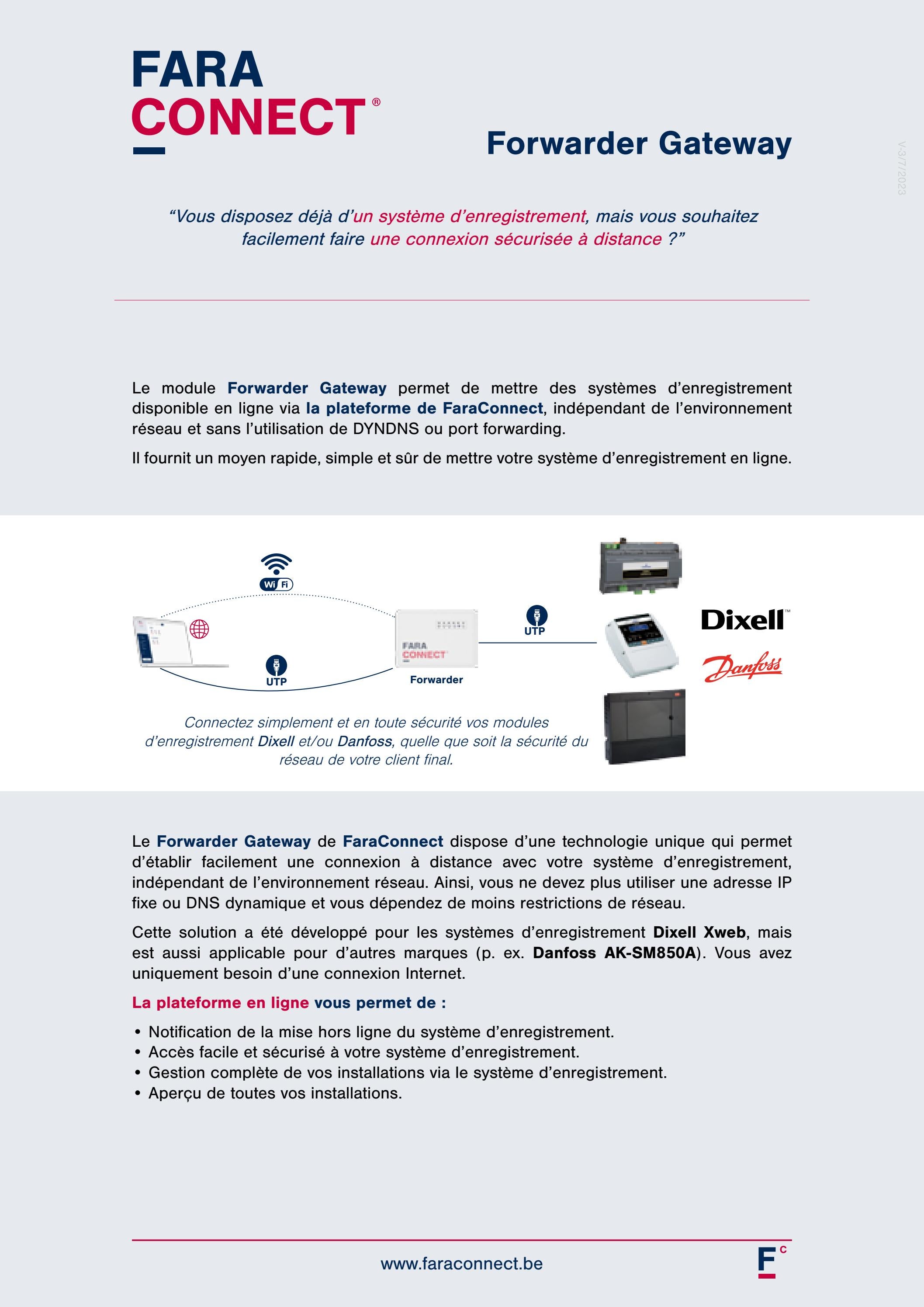 Faraconnect Forwarder Gateway By Frigro Issuu