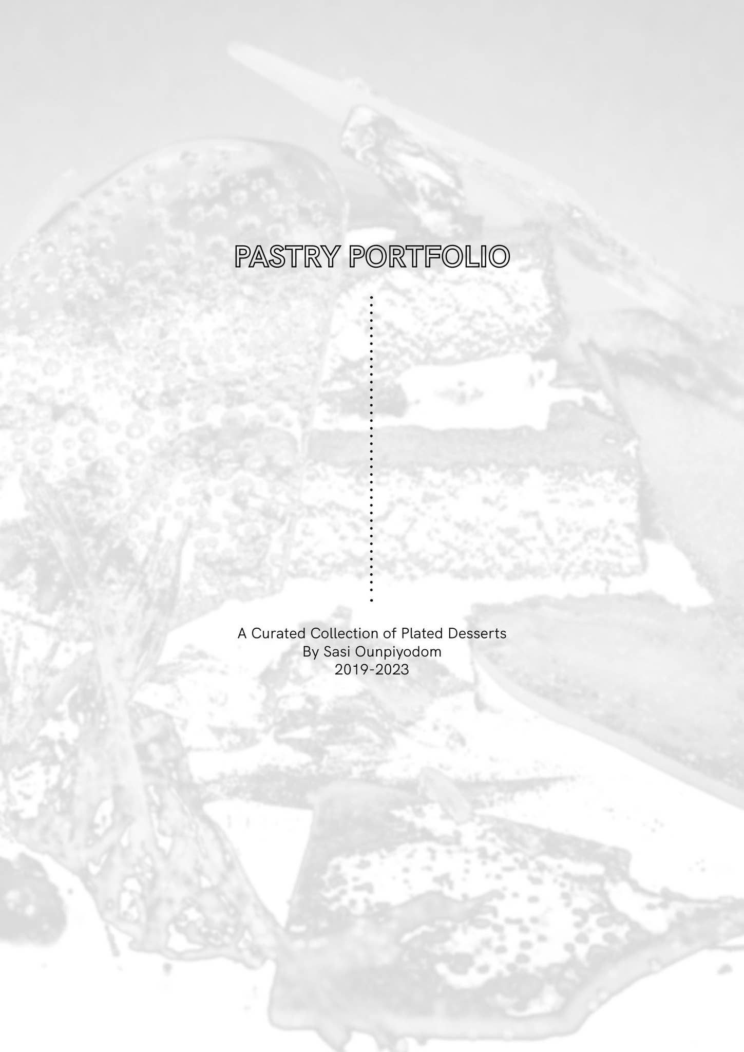 Sasi's Pastry Portfolio | 2019-2023 by minniesasi - Issuu