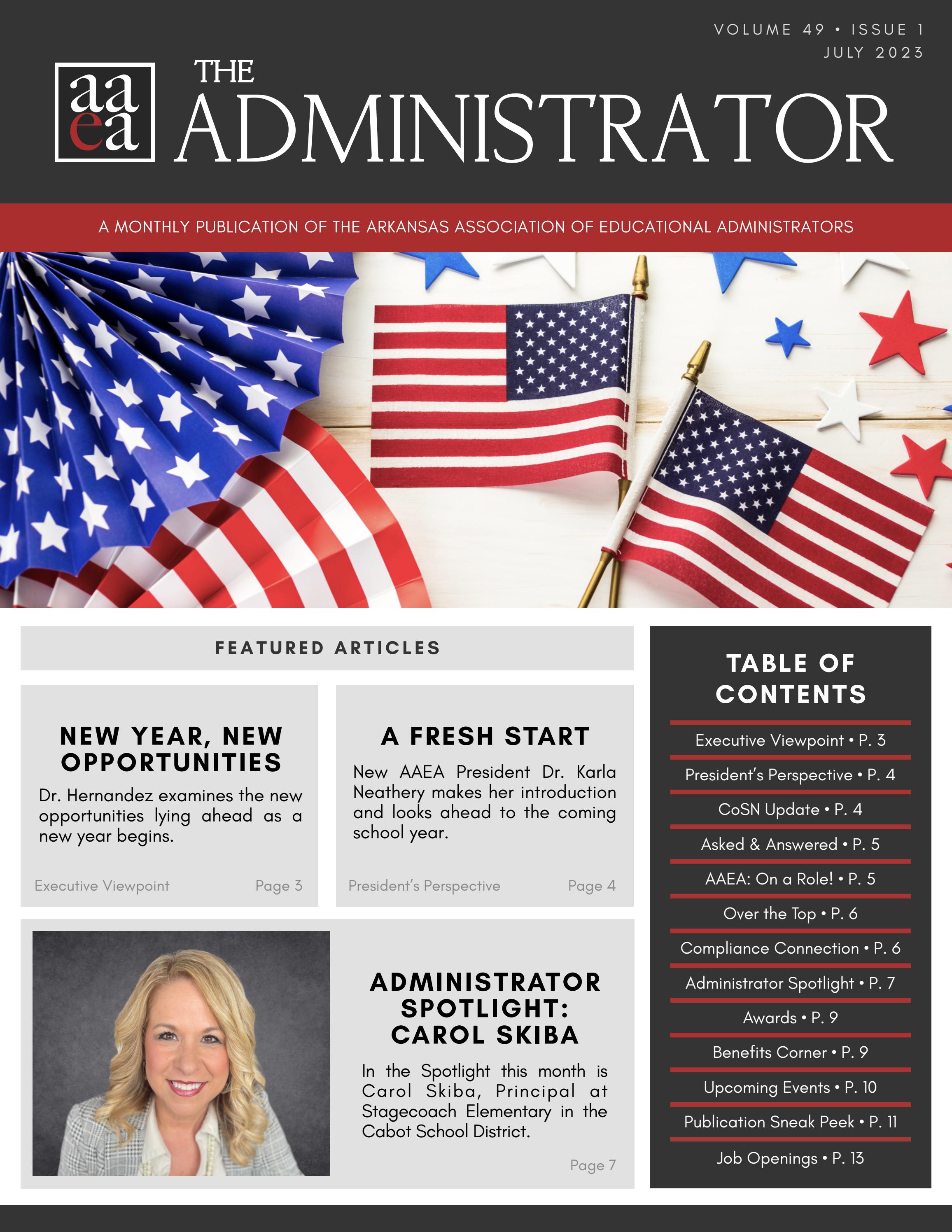 The Administrator Newsletter - July 2023 by theaaea - Issuu