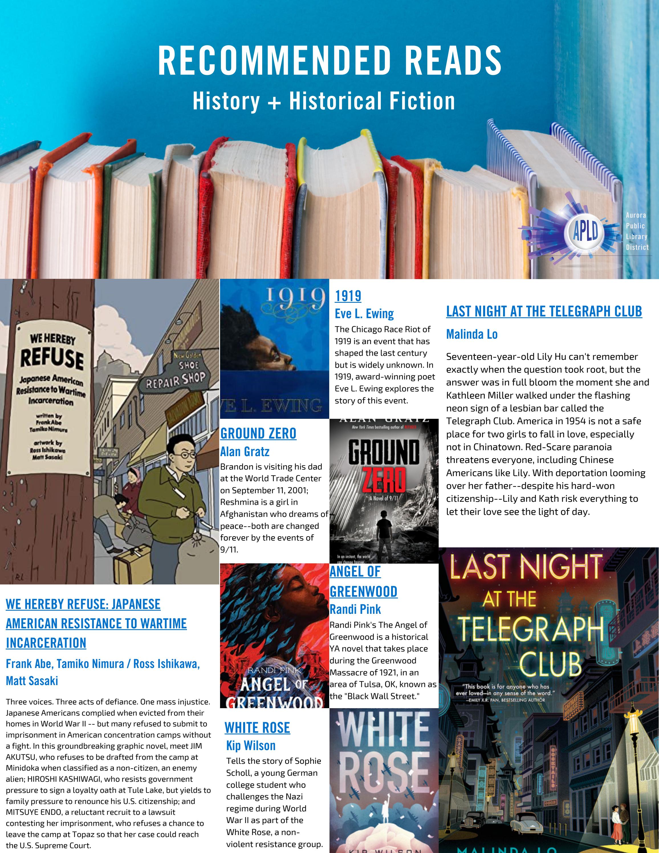 History & Historical Fiction by Aurora Public Library District, IL - Issuu