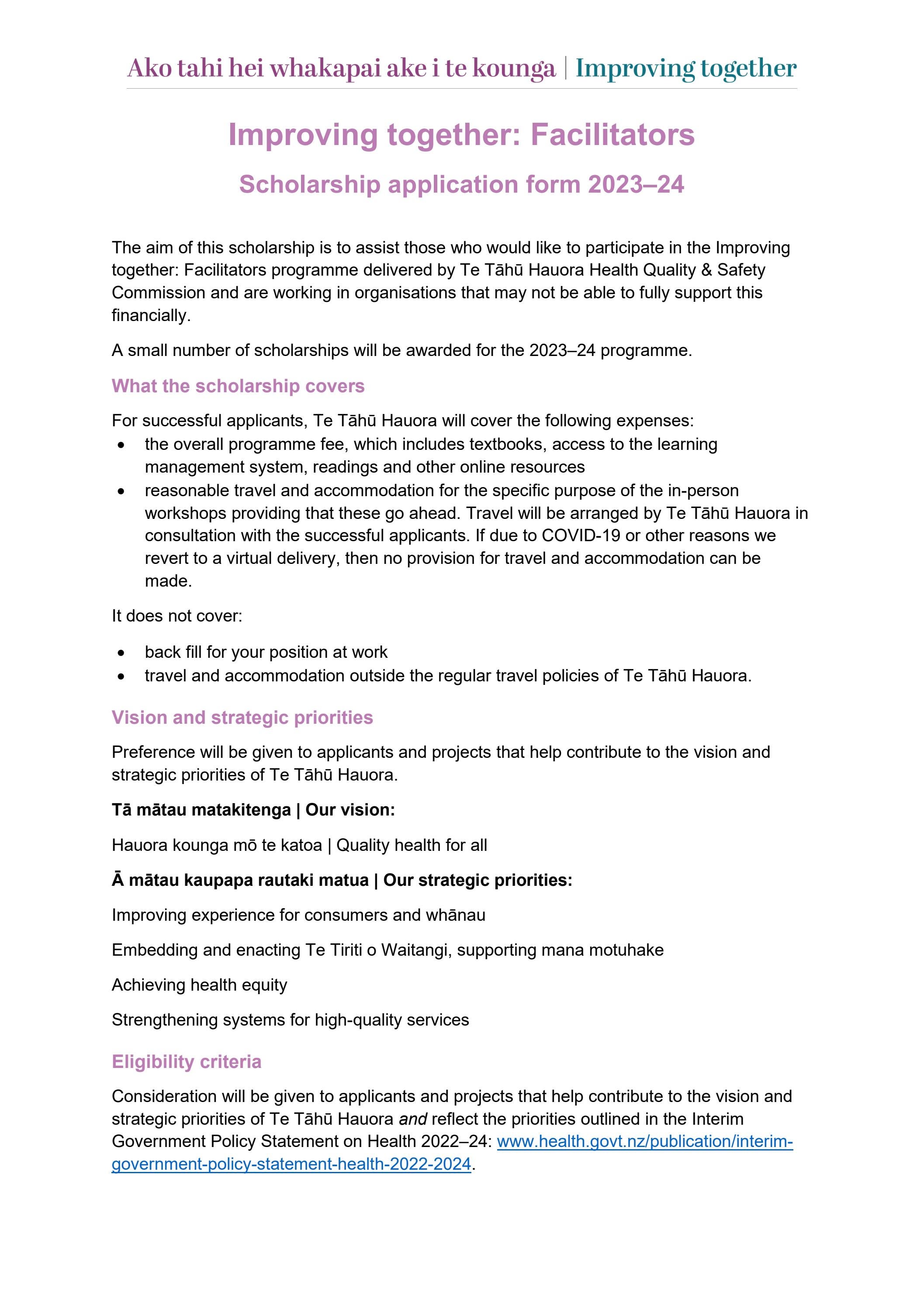 2023-24-Facilitators-scholarship-application-form-FINAL by WBOP PHO - Issuu