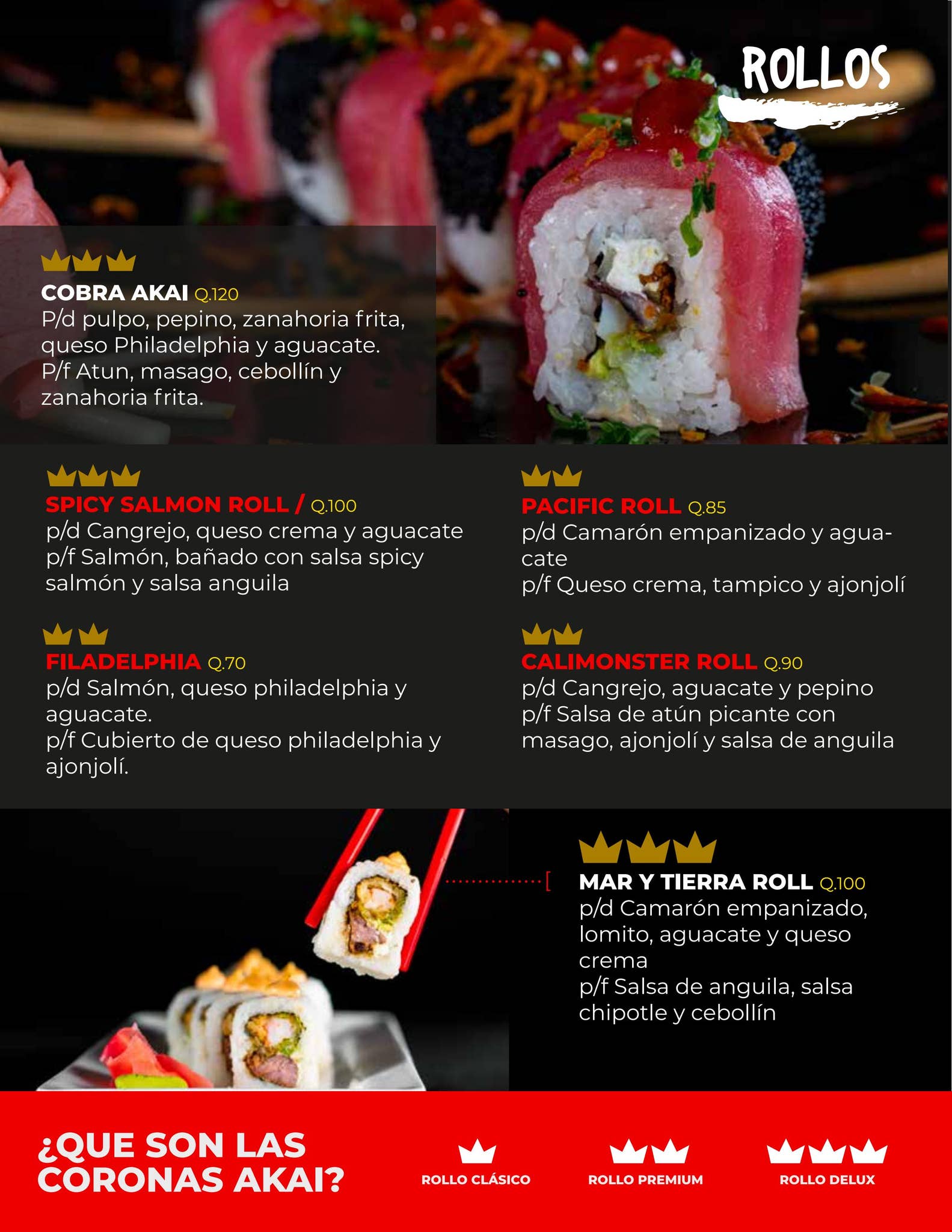 Menú Akai Sushi by AkaiSushi_ - Issuu