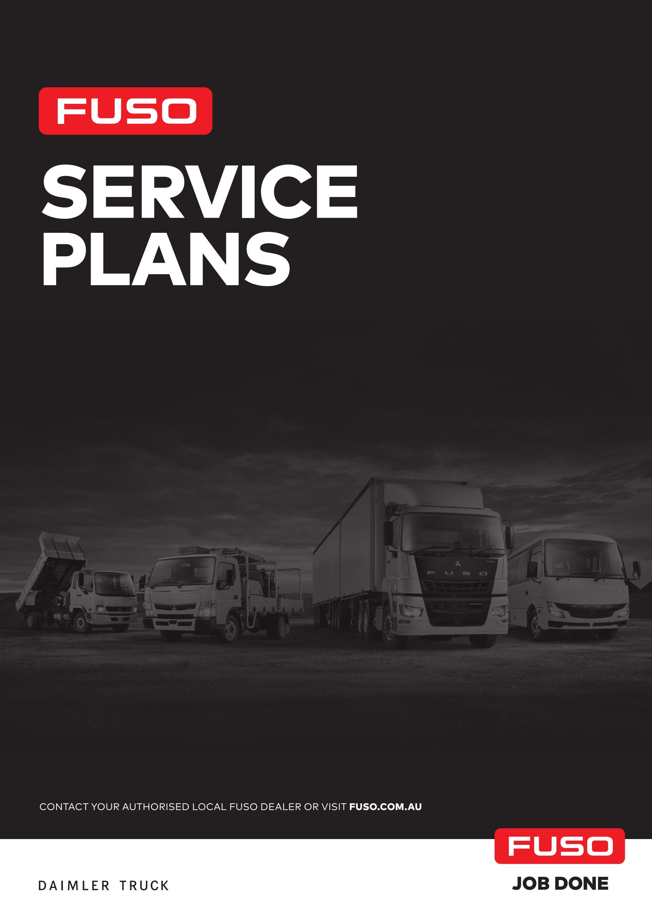 Fuso Service Plan Brochure 2023 by daimlertrucks_aftersales - Issuu