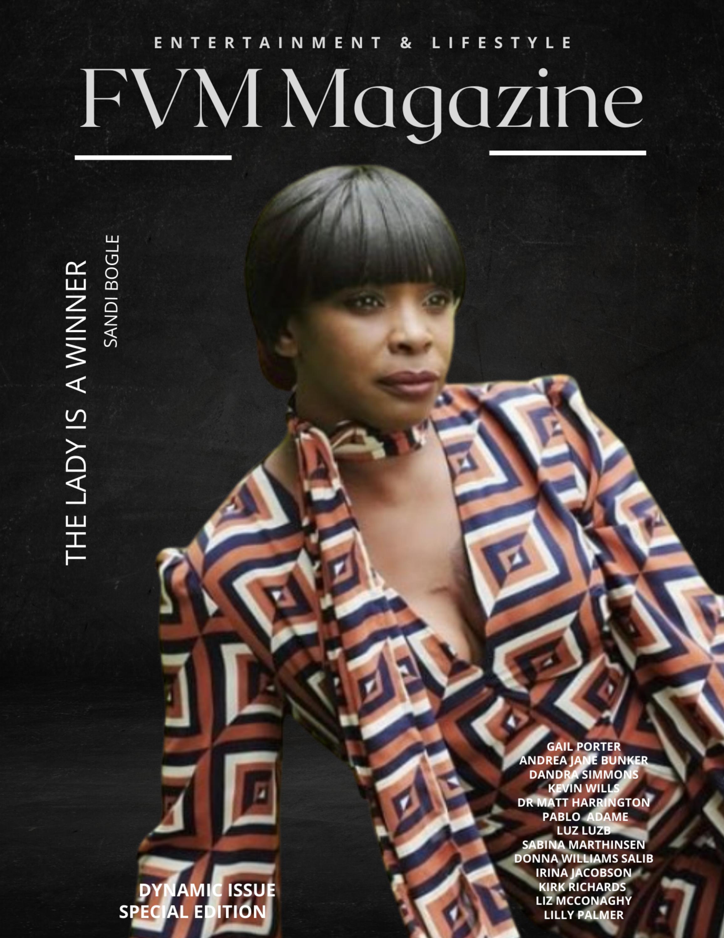 FVM Magazine Dynamic Issue Special Edition With Sandi Bogle by Film ...