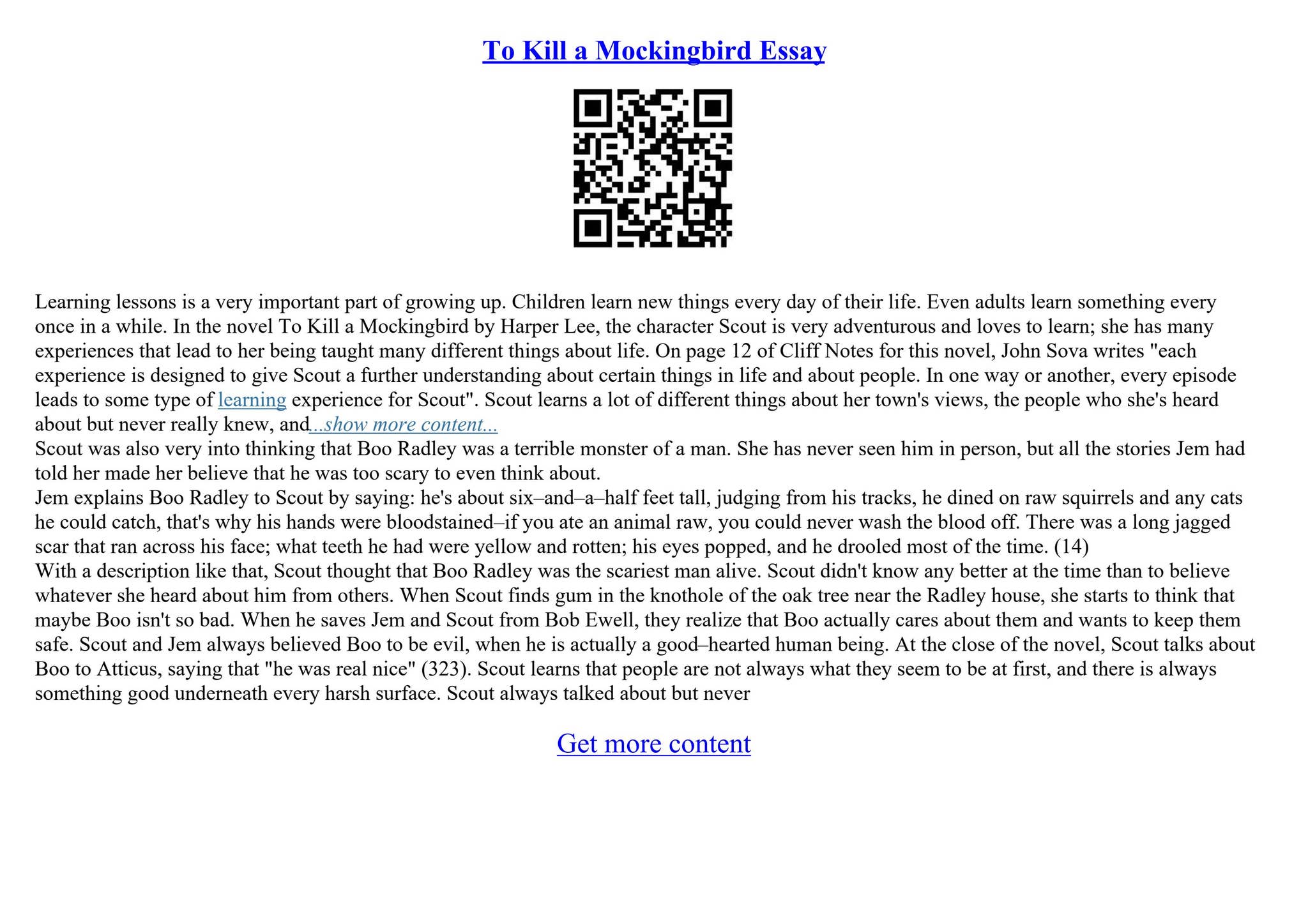 Essay Questions For To Kill A Mockingbird by Everett - Issuu