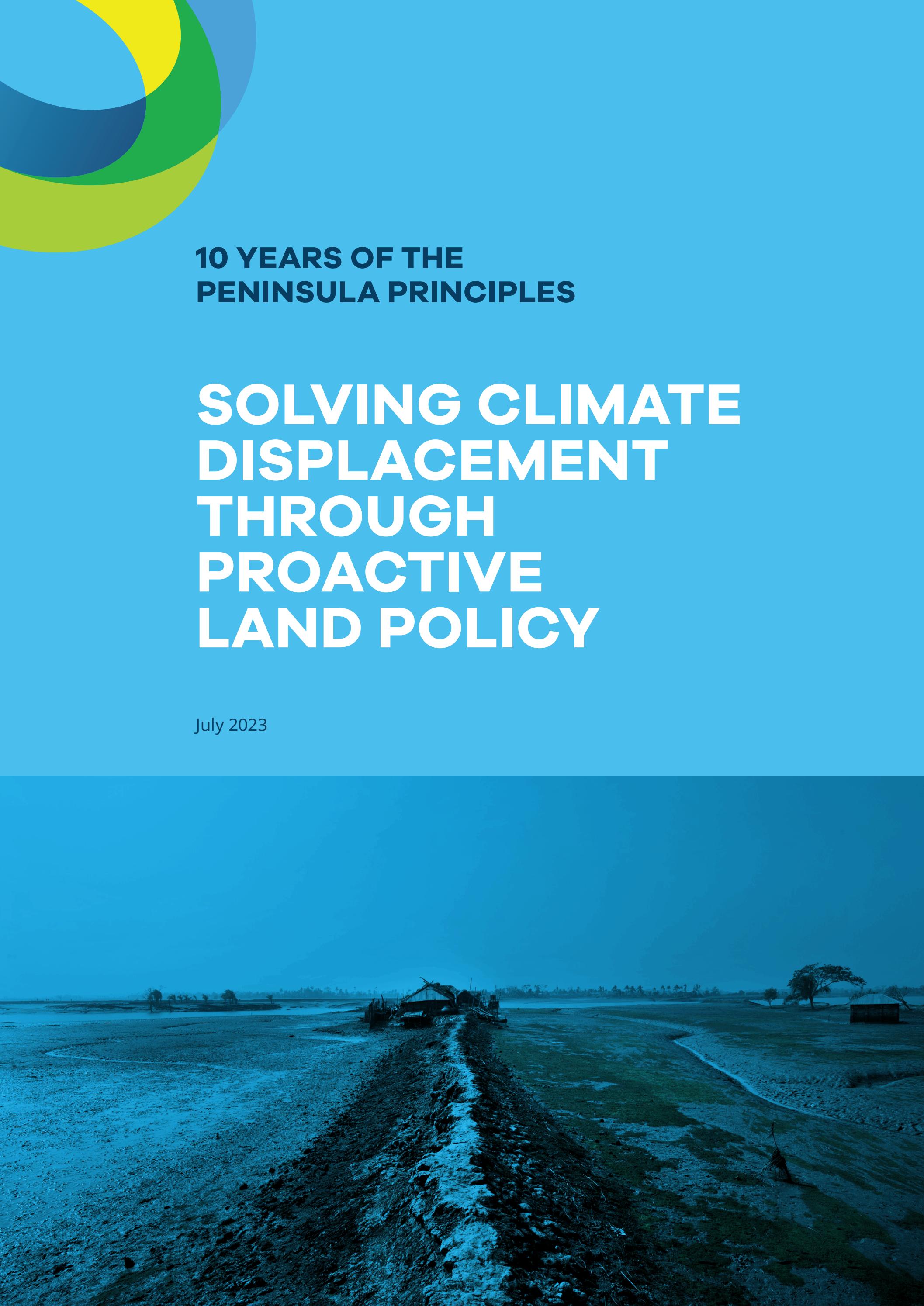 Solving Climate Displacement Through Proactive Land Policy by ...