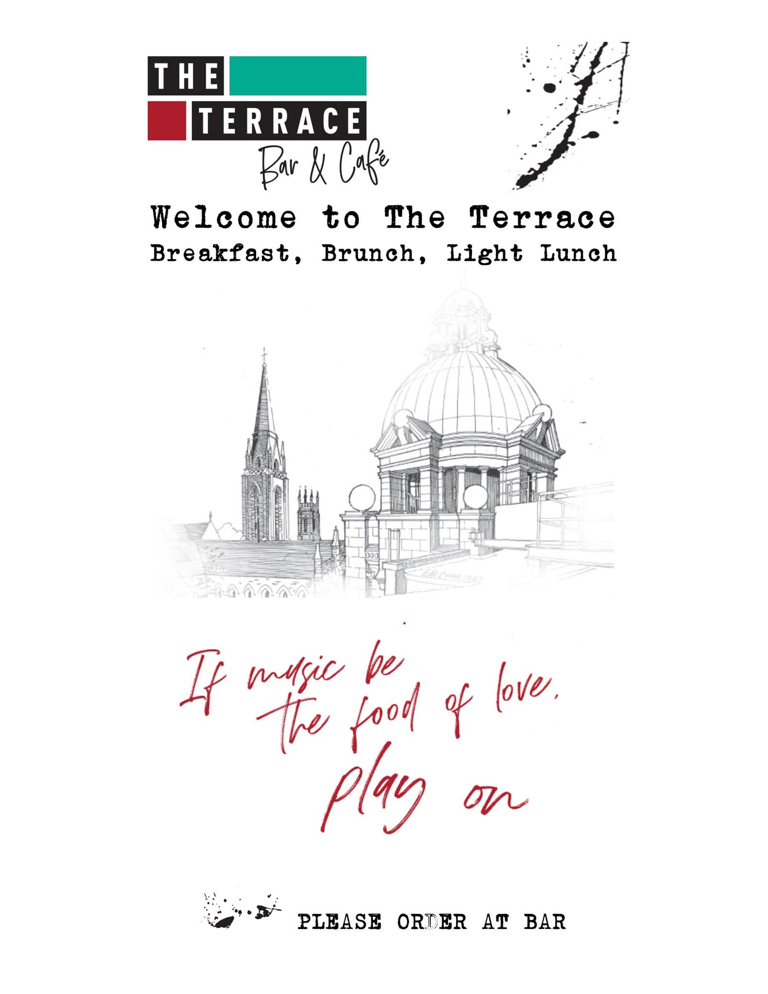 The terrace - Breakfast & Lunch Menu by Aberdeen Performing Arts - Issuu