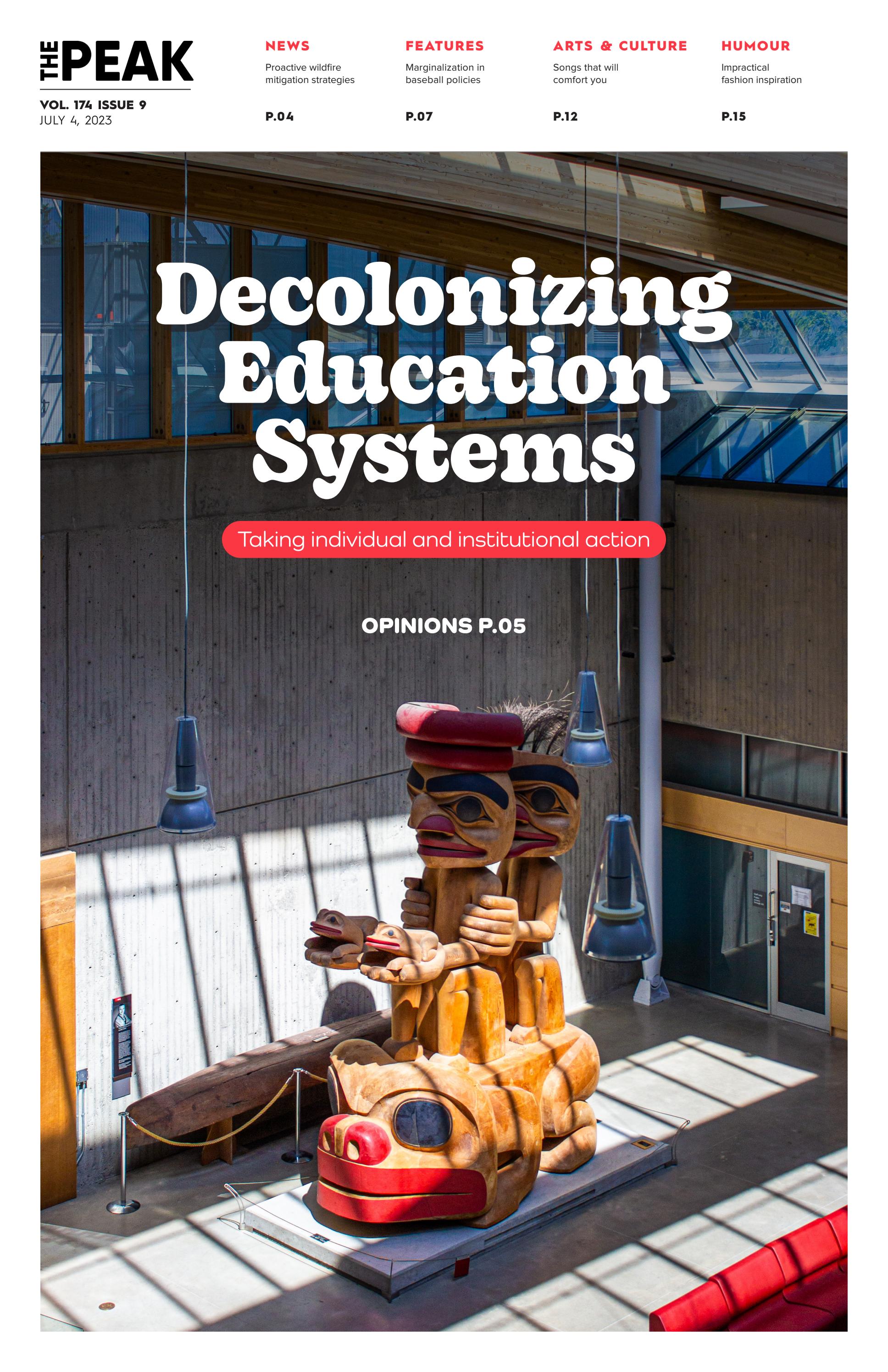 Decolonizing Education Systems by The Peak - Issuu