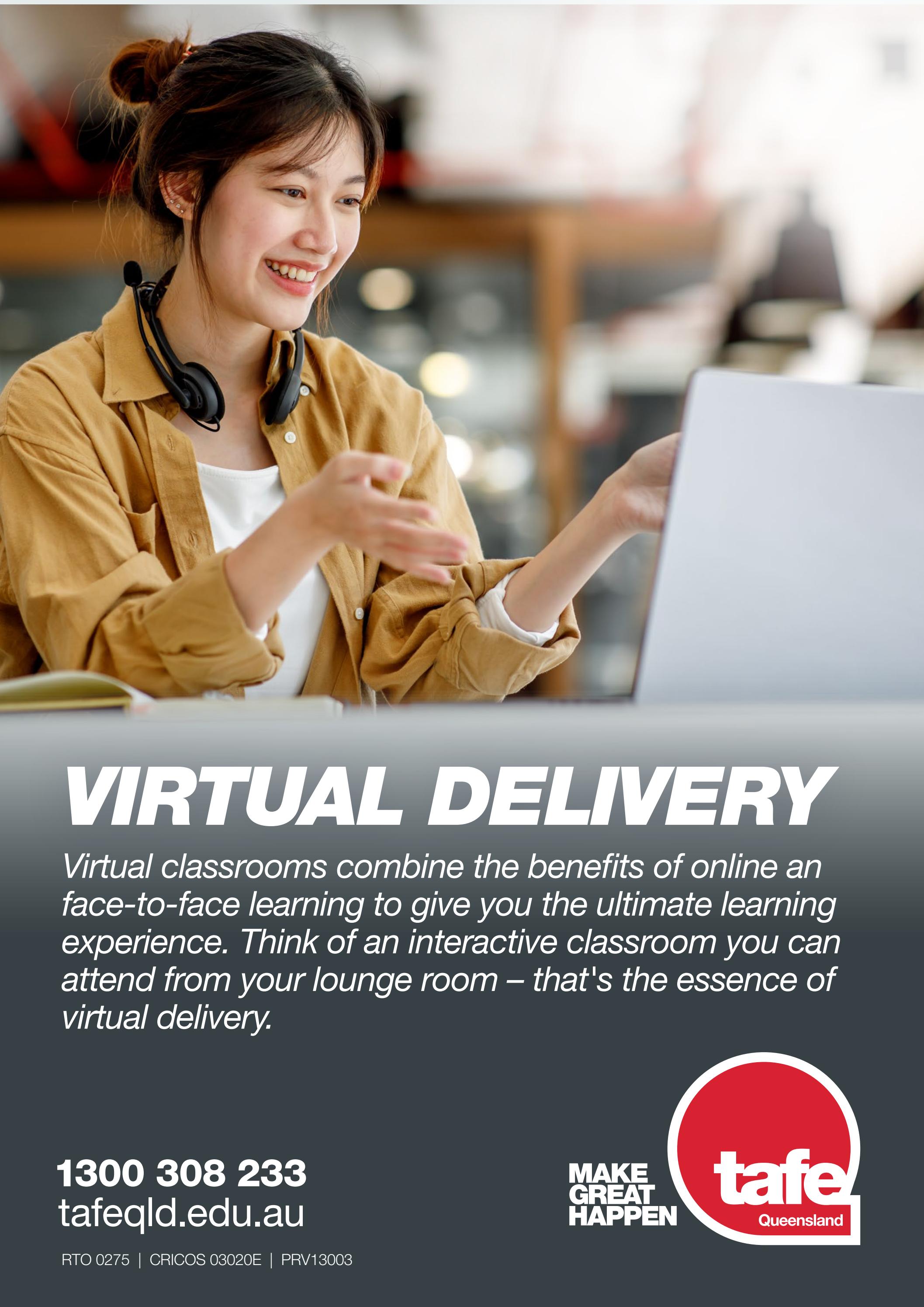 Virtual classrooms flyer by TAFE Queensland - Issuu