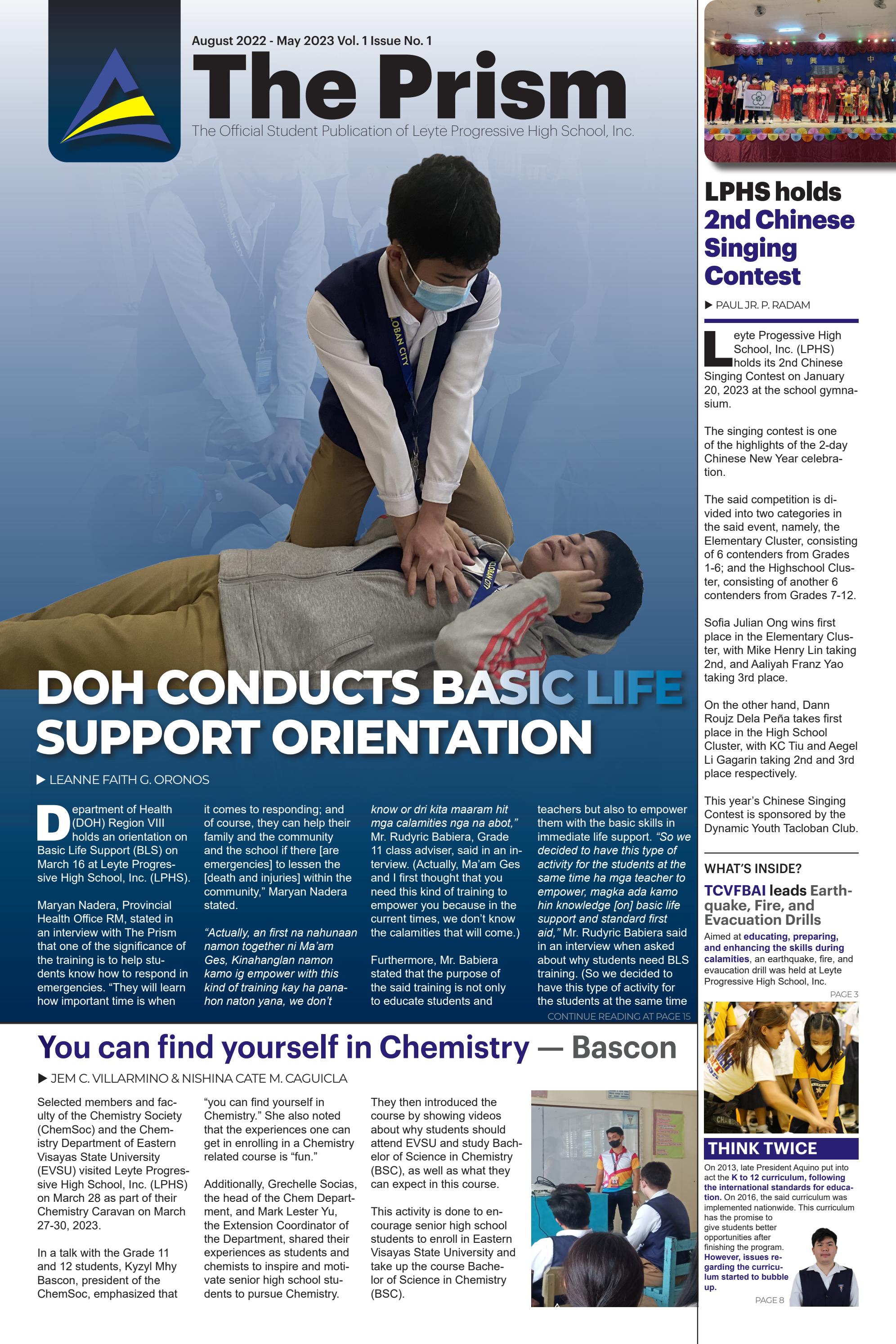 THE PRISM [Aug '22 - May '23 ISSUE] by The Prism School Publication - Issuu